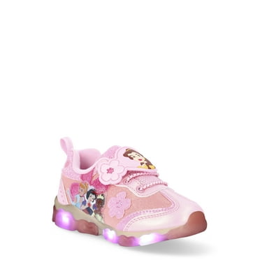 CYRBOKO Light Up Sneakers for Toddler Girls, Princess Comfortable ...