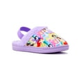 Disney Princess Toddler Girls Purple Slippers, Faux Fur, Sizes 5/6-11/ ...