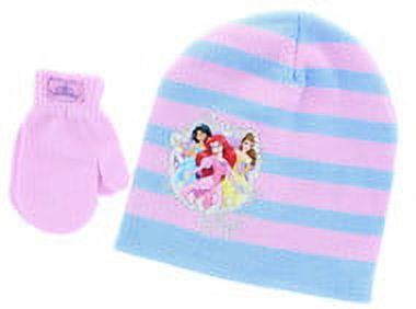 Disney Princess Toddler Winter Hat & Mitten Set (Pink) - Walmart.com