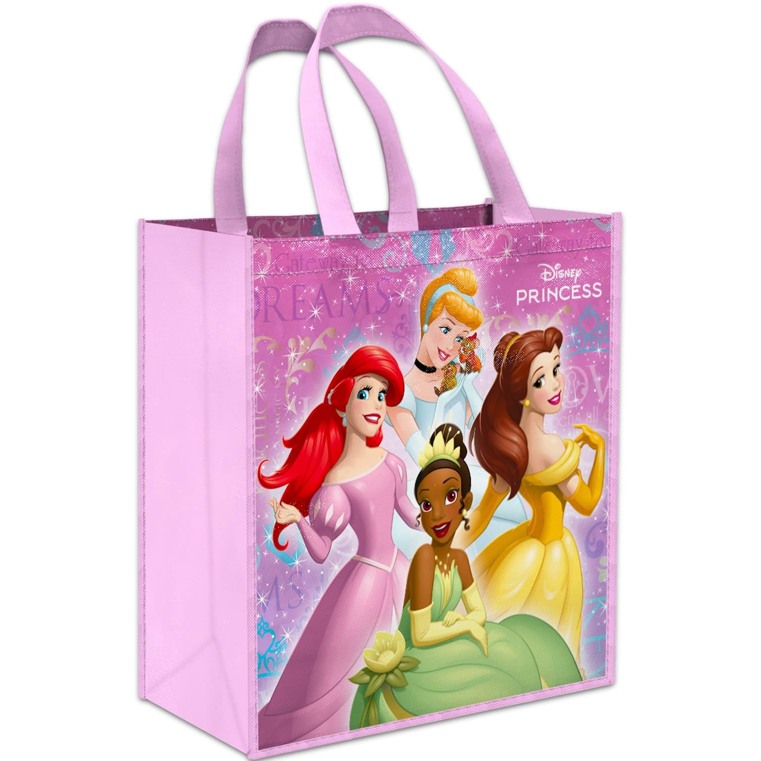 Disney Princess Tote Bag - Accessories Set with 15" Grocery Bag ...