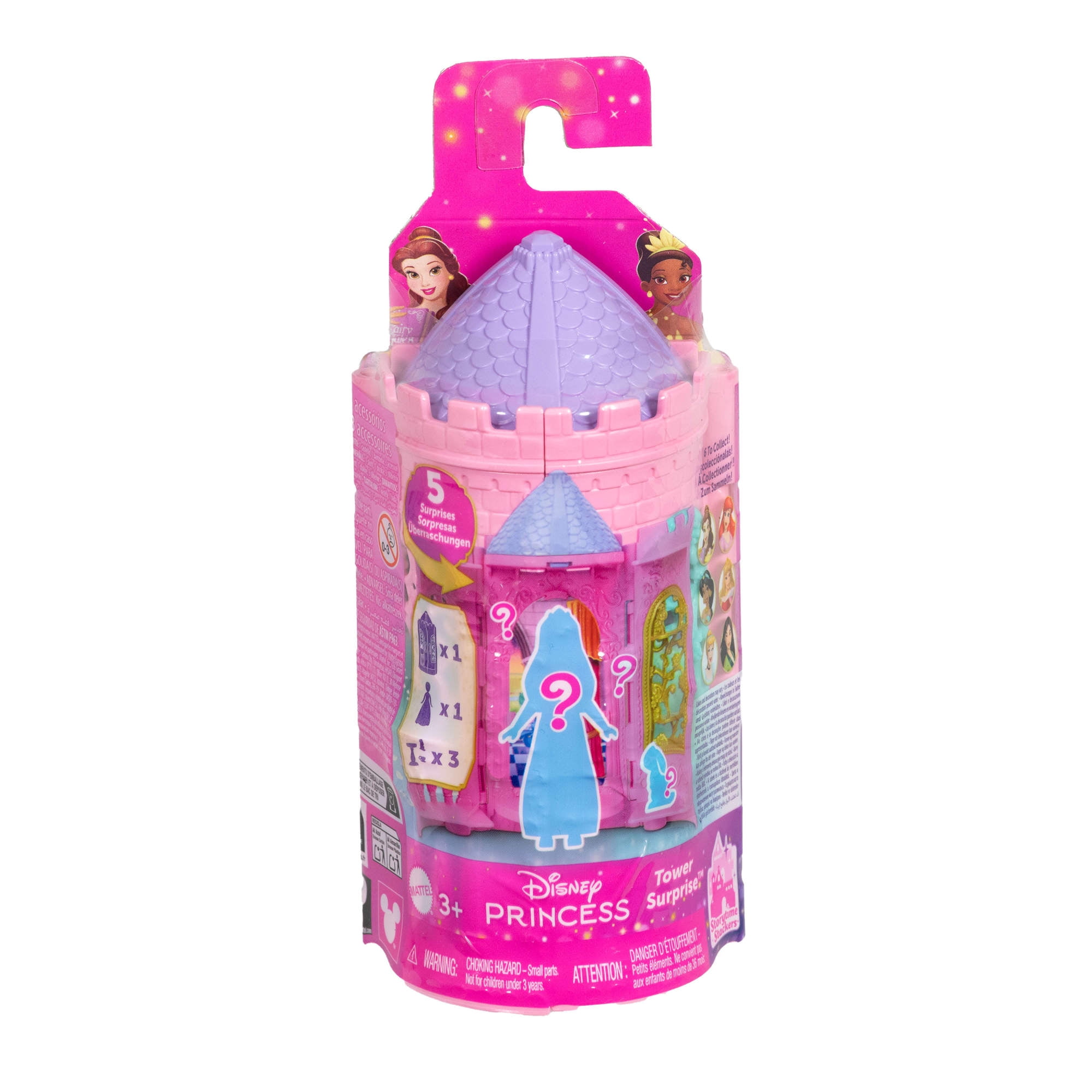 Disney Princess Tower Surprise Small Dolls Playset with 5 Surprises and ...