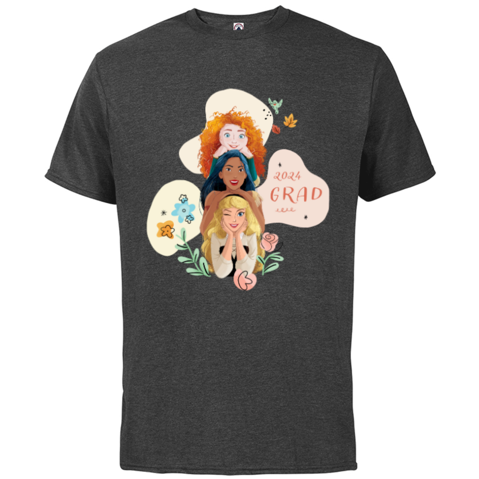 Disney Princess Trio Class of ‘24 Graduation New Grad 2024 - Short ...