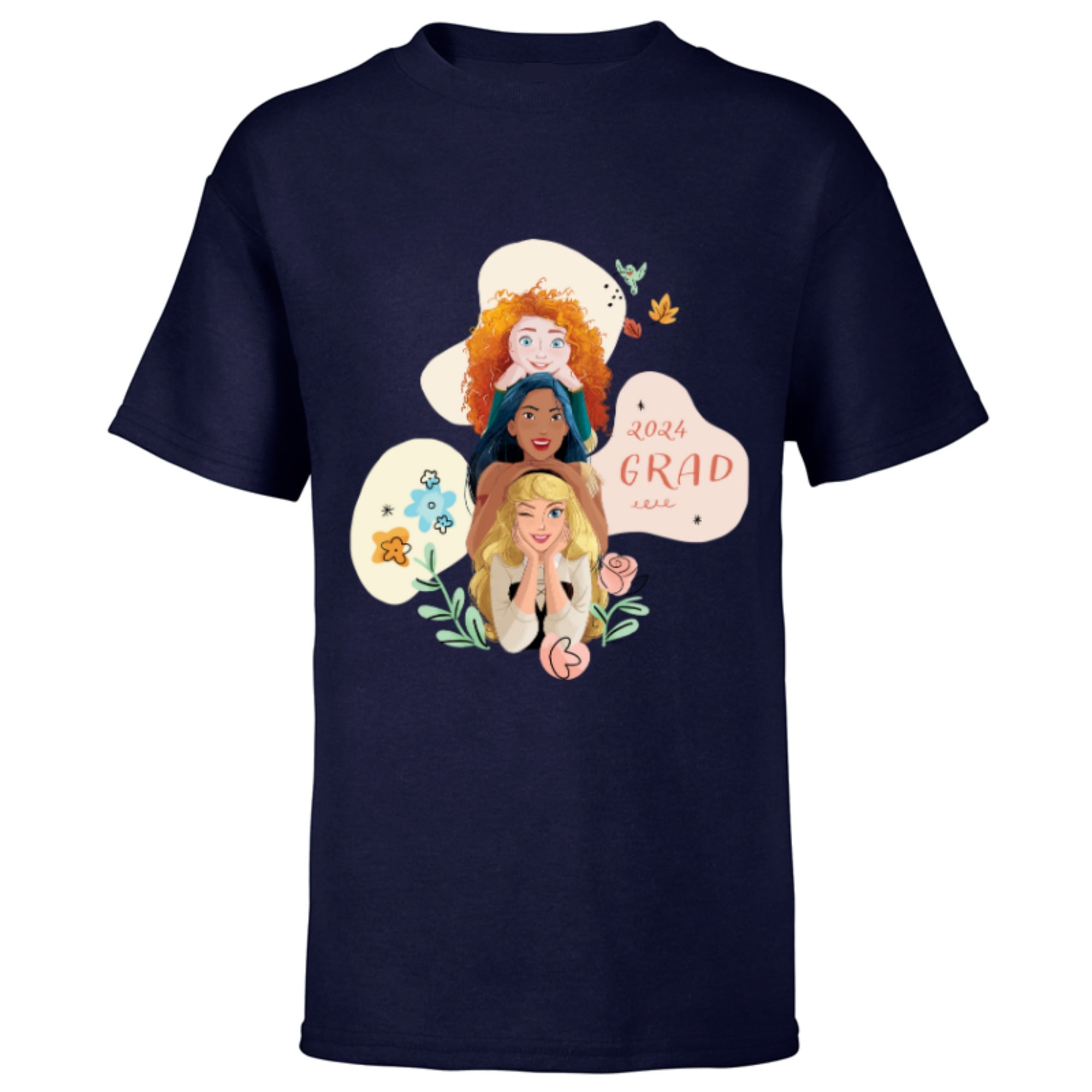 Disney Princess Trio Class of ‘24 Graduation New Grad 2024 - Short ...