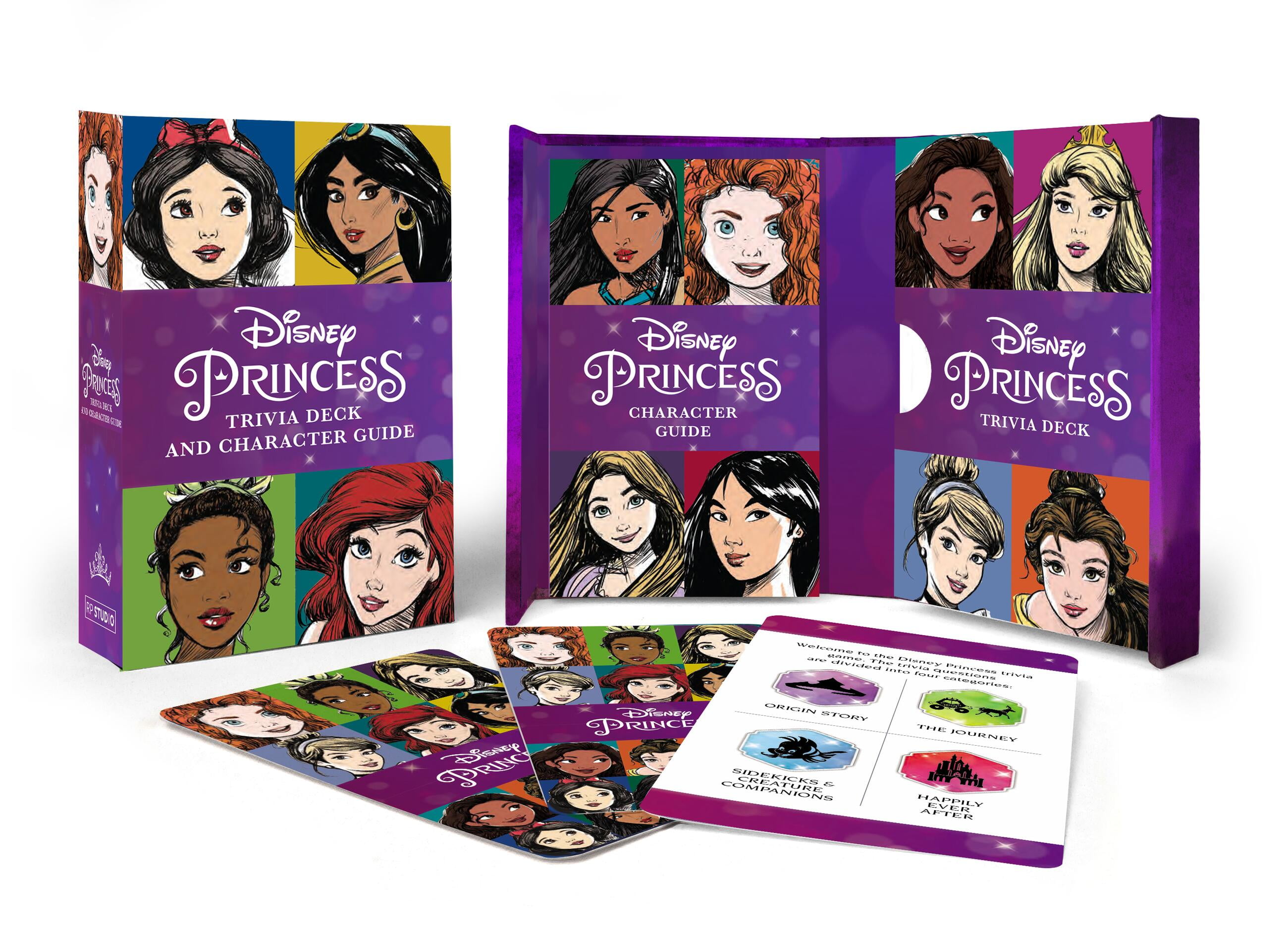 Disney Princess Trivia Deck and Character Guide (Kit) - Walmart.com