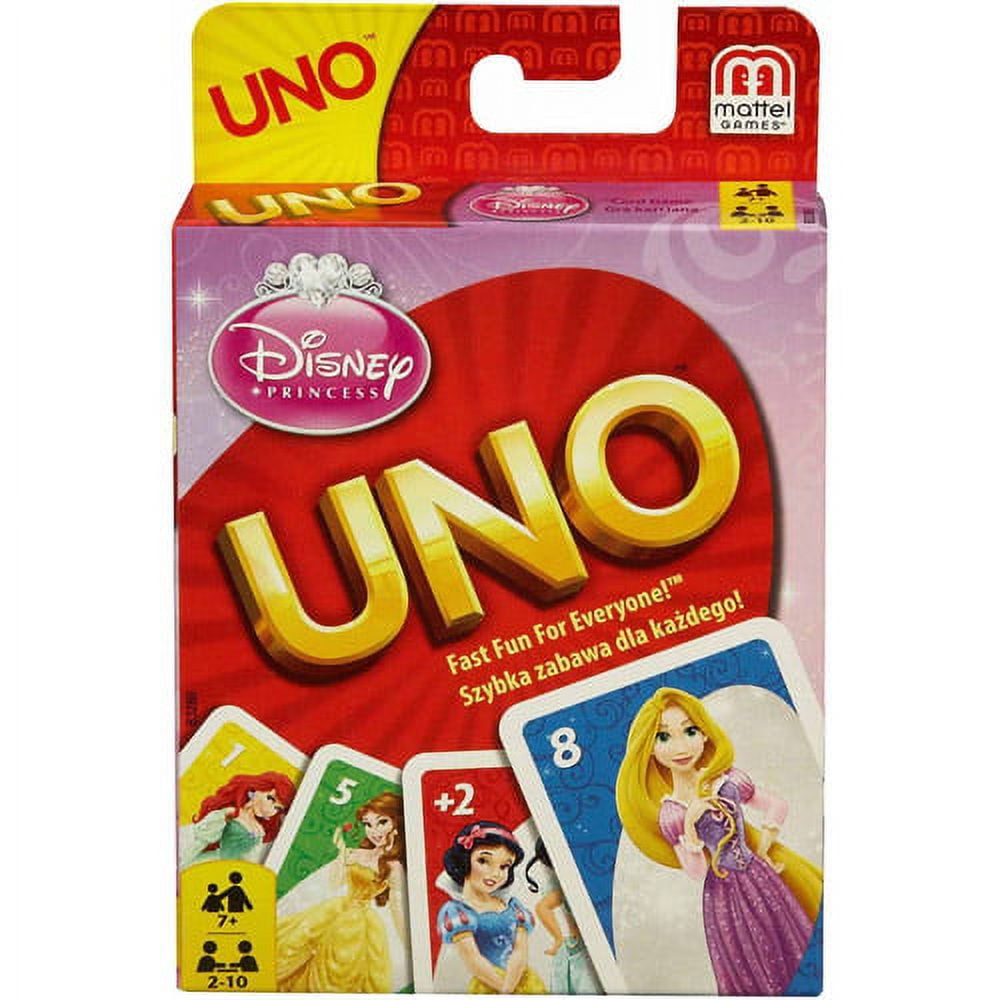 Disney Princess Uno Card Game - Walmart.com