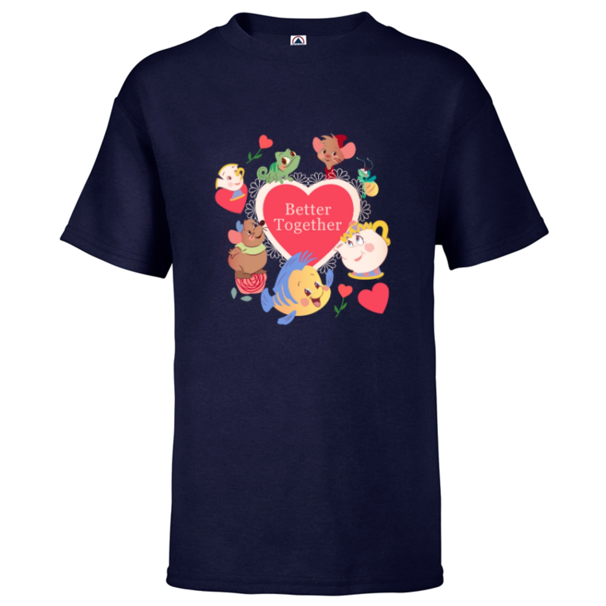 Disney Princess Valentine’s Day Love Heart Better Together - Short ...