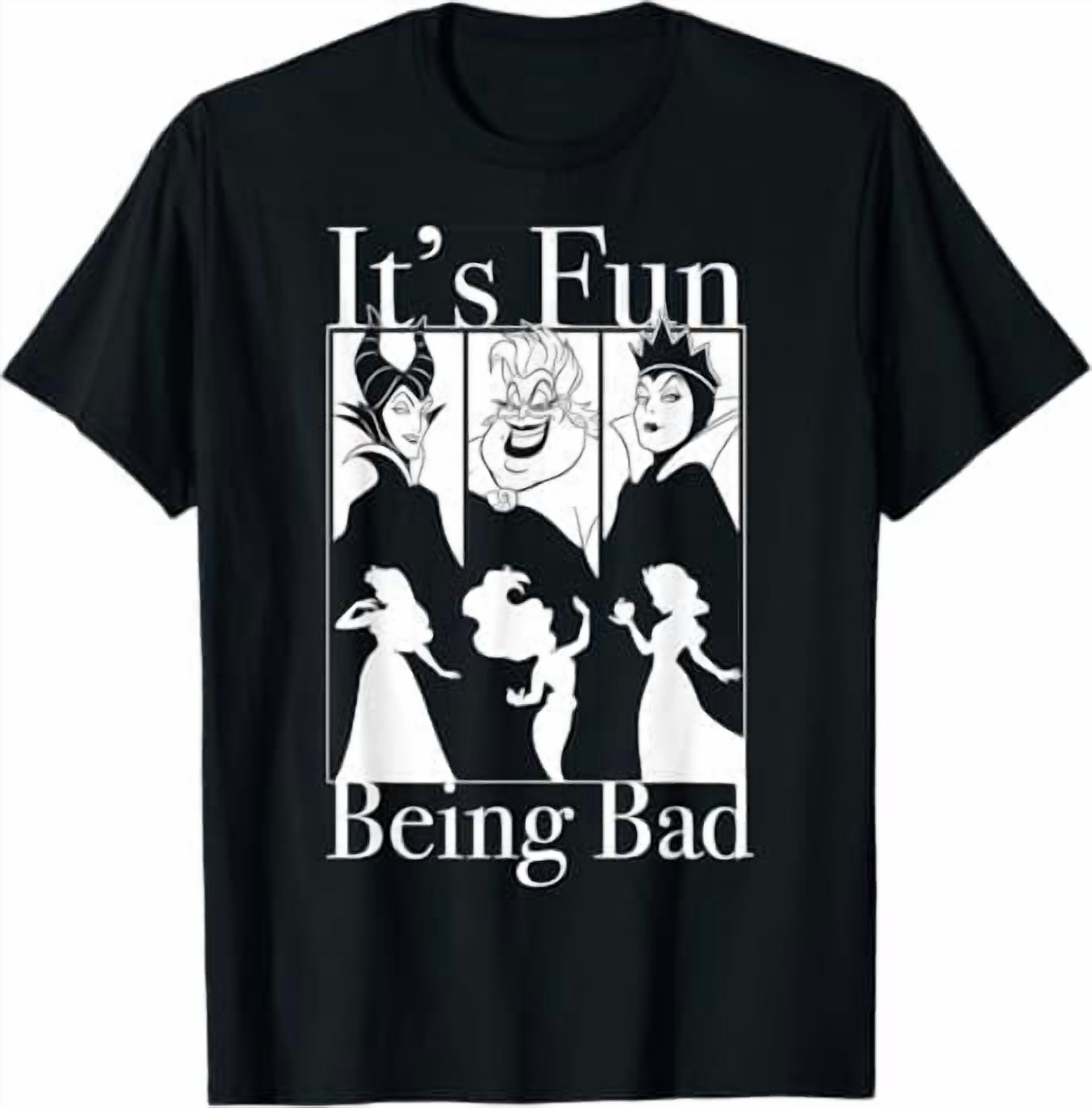 Disney Princess Villain Trio Fun Being Bad Wicked Queens T-shirt ...