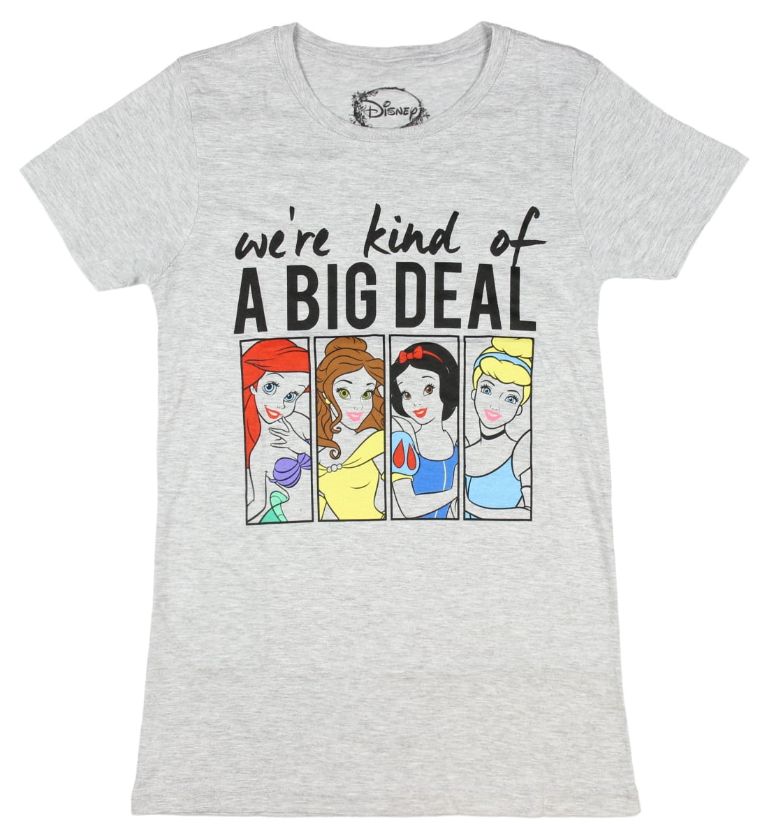 Disney Princess We're Kind of A Big Deal Ariel Belle Juniors T-shirt ...