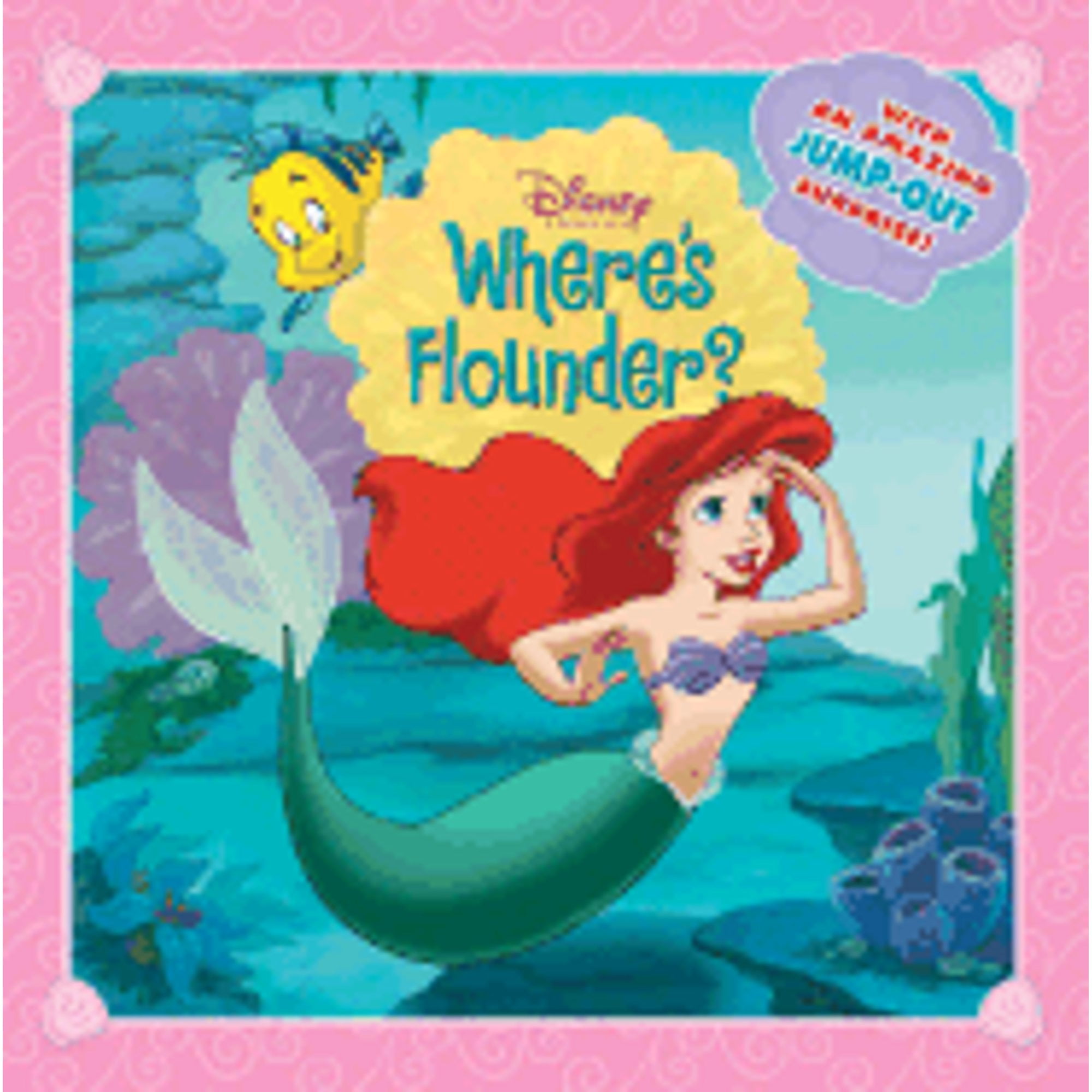 Disney Princess Where's Flounder? (Hardcover) - Walmart.com
