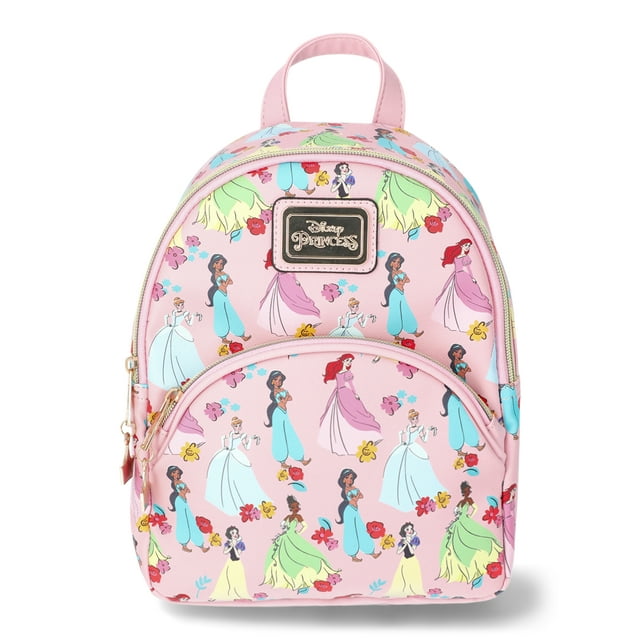 Disney Princess Women's Allover Printed Mini Backpack, Pink - Walmart.com