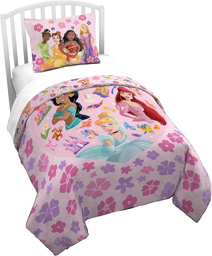 Disney Princess Wonderful Princesses 2 Piece Twin Size Duvet Cover ...