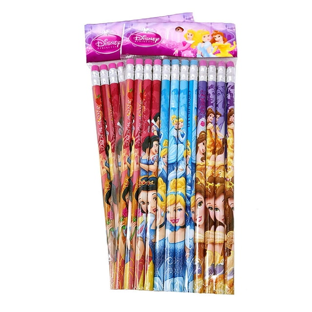 24 Disney Princess Wood Pencils - Walmart.com