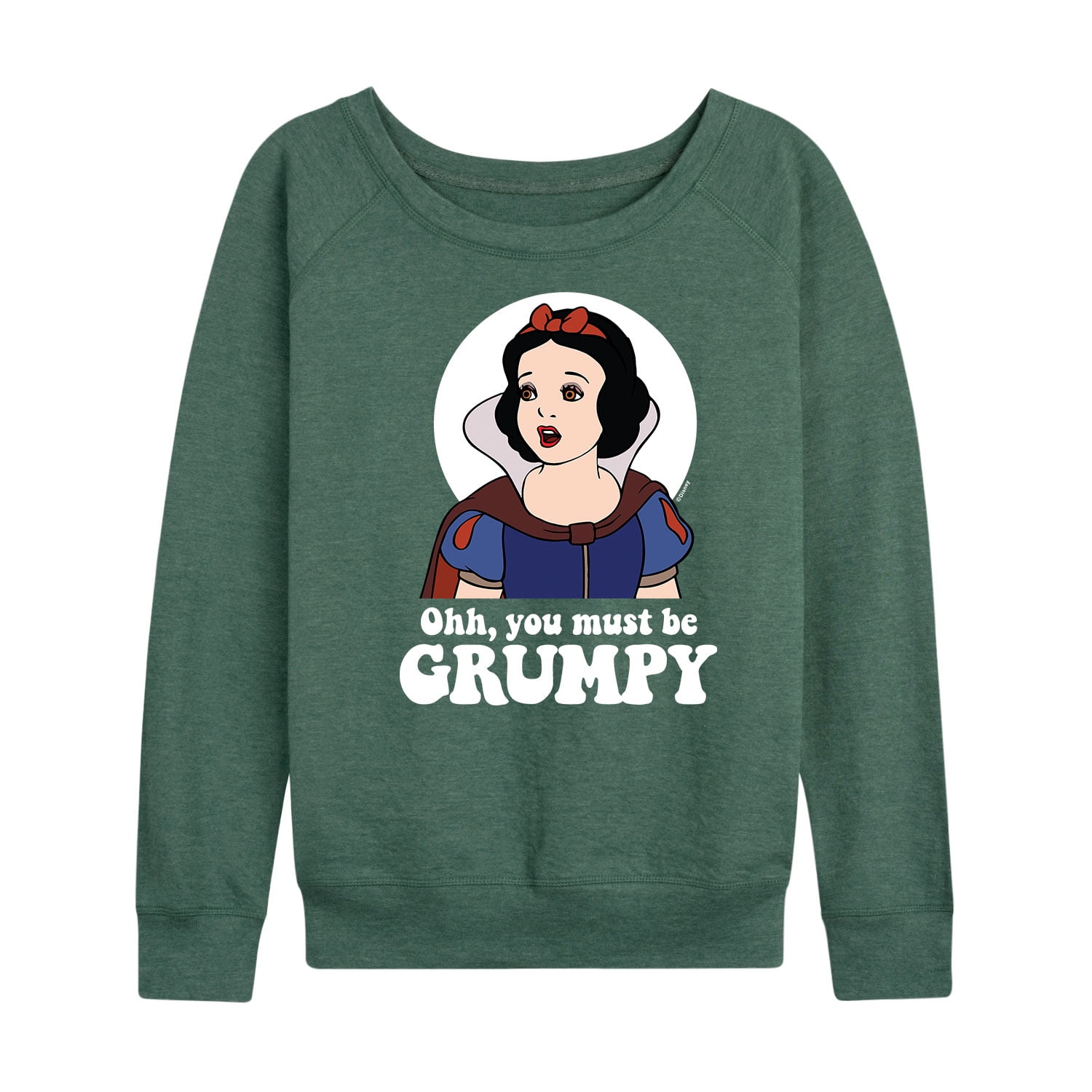 Disney Princess - You Must Be Grumpy - Women's Lightweight French Terry ...
