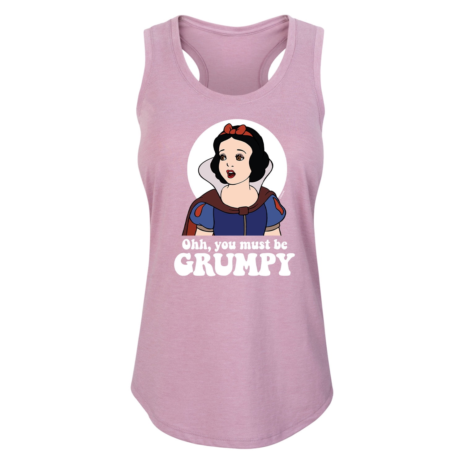 Disney Princess - You Must Be Grumpy - Women's Racerback Tank Top ...
