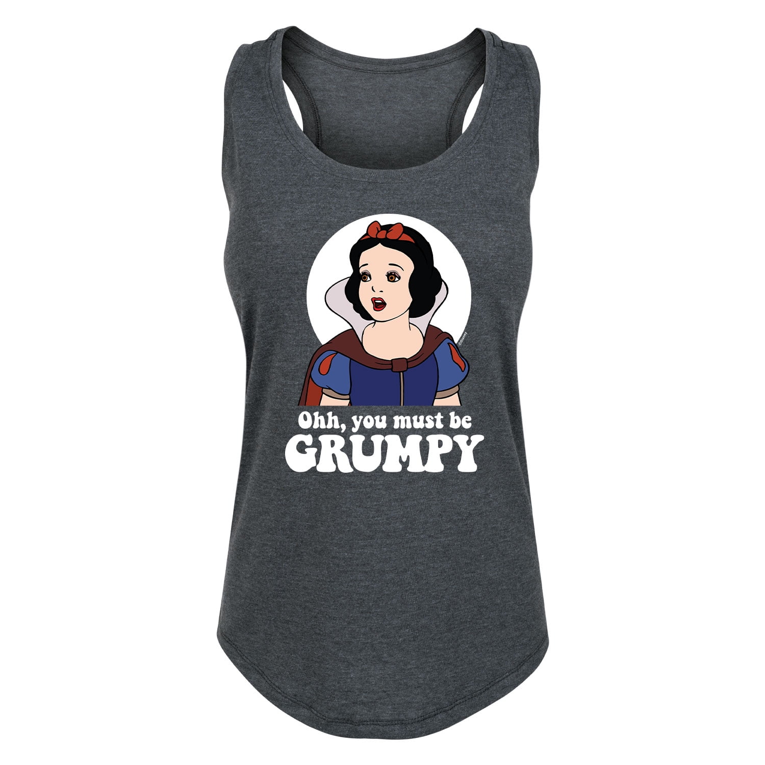 Disney Princess - You Must Be Grumpy - Women's Racerback Tank Top ...