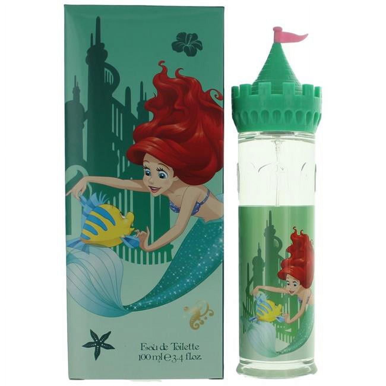 Disney Princess awdisac34s 3.4 oz Disney Ariel Eau De Toilette Spray ...