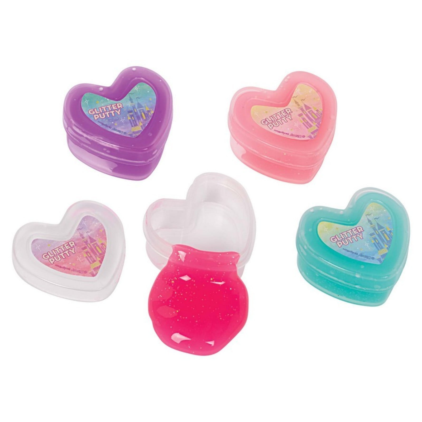 Disney Princess 'once Upon a Time' Glitter Ooze Putty / Favors (4ct ...