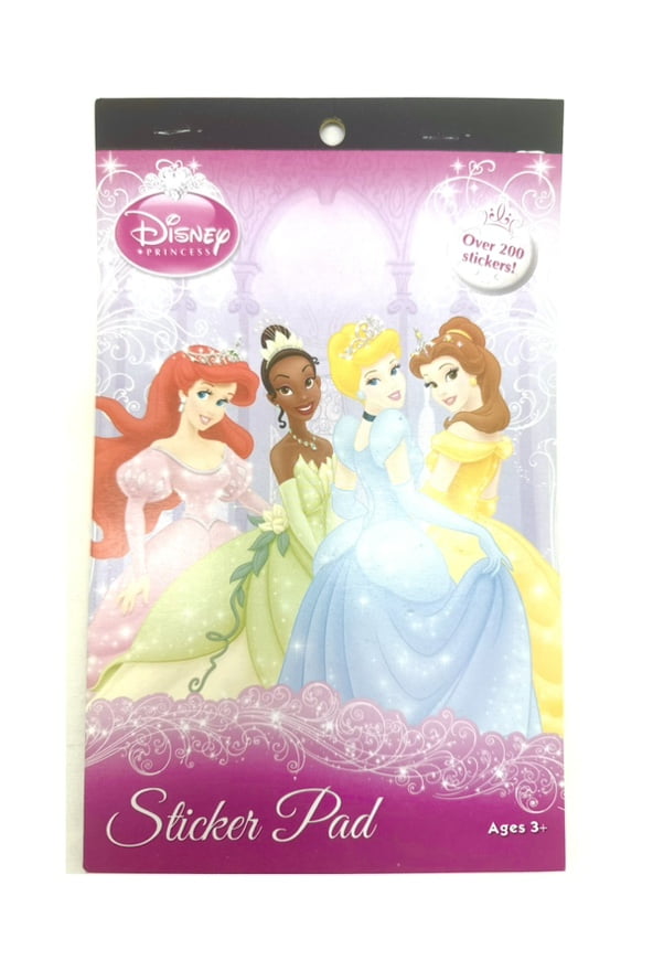 Disney Princess sticker pad (200 stickers) - Walmart.com