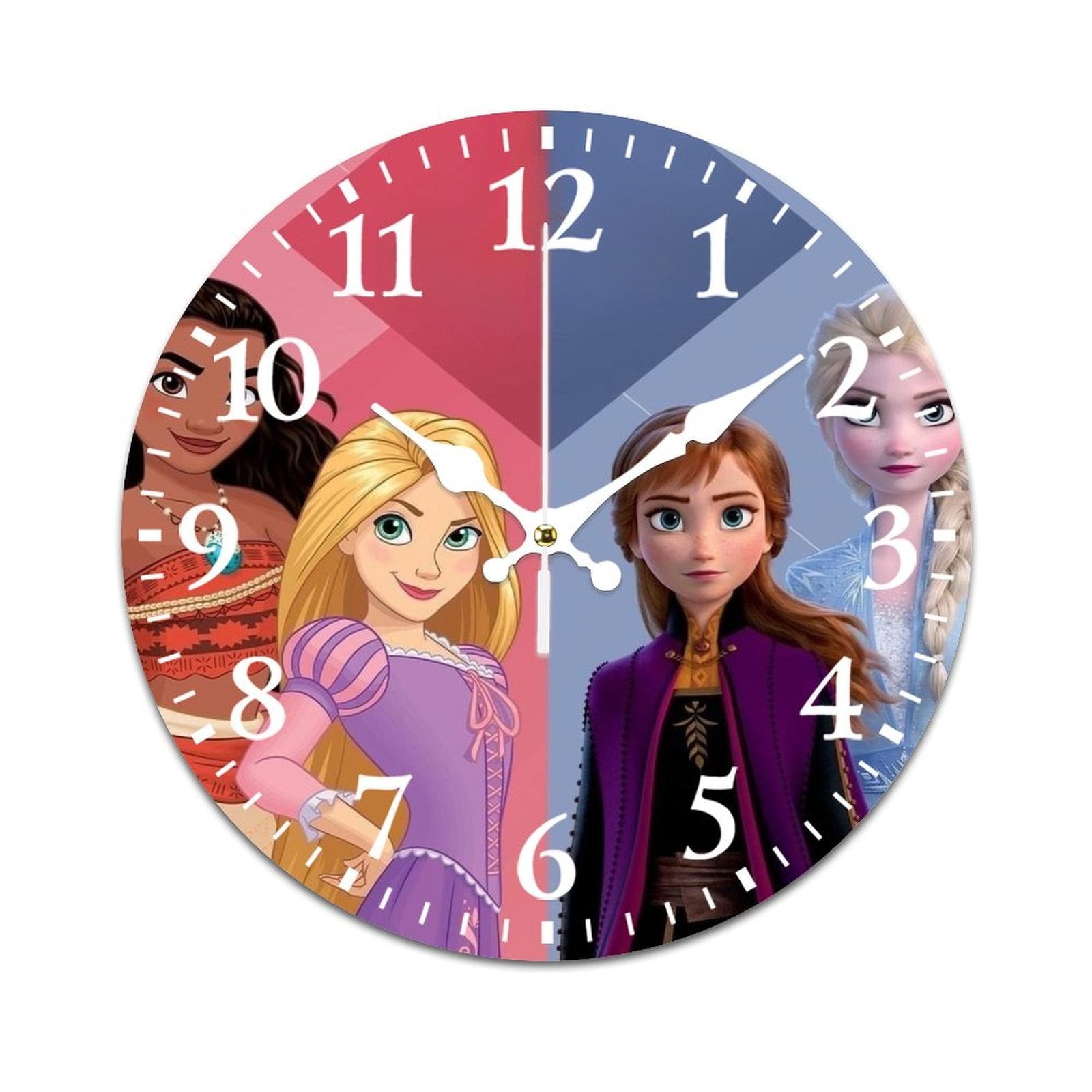 Disney Princess wall clocks battery operated decorative 25cm/9.84in ...