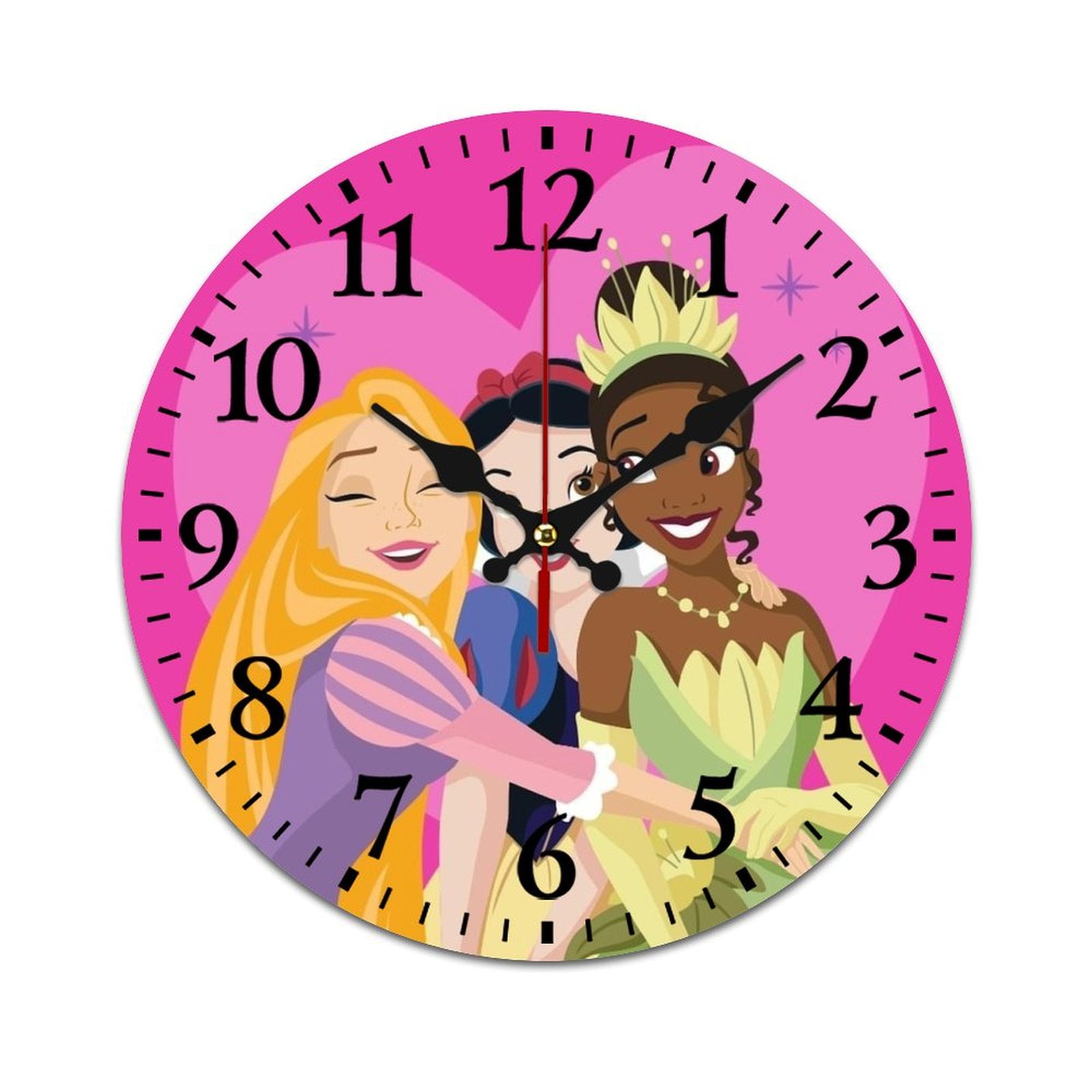 Disney Princess wall clocks battery operated decorative 25cm/9.84in ...