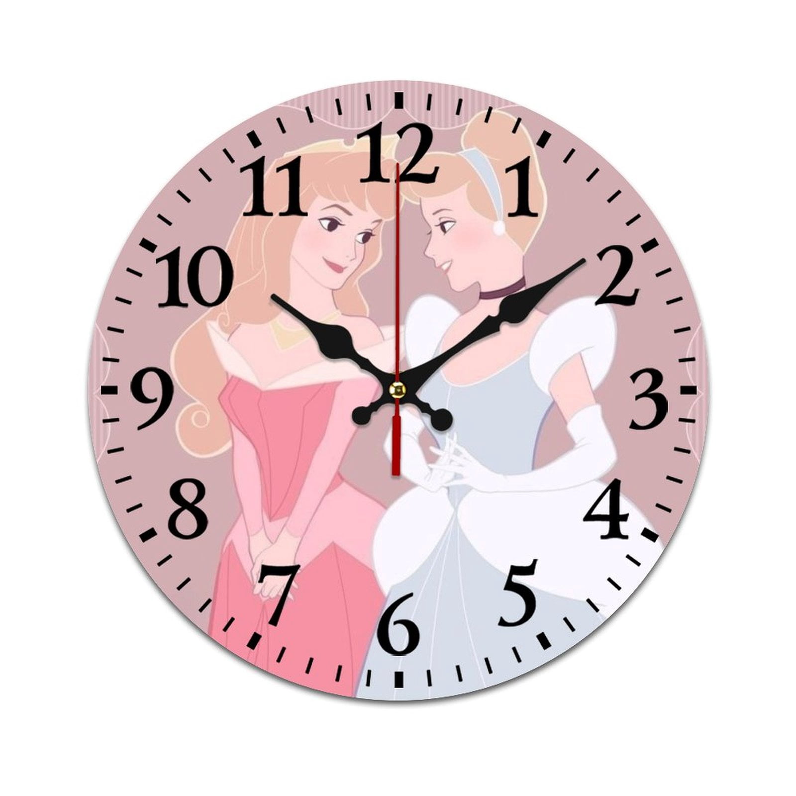Disney Princess wall clocks battery operated decorative 25cm/9.84in ...