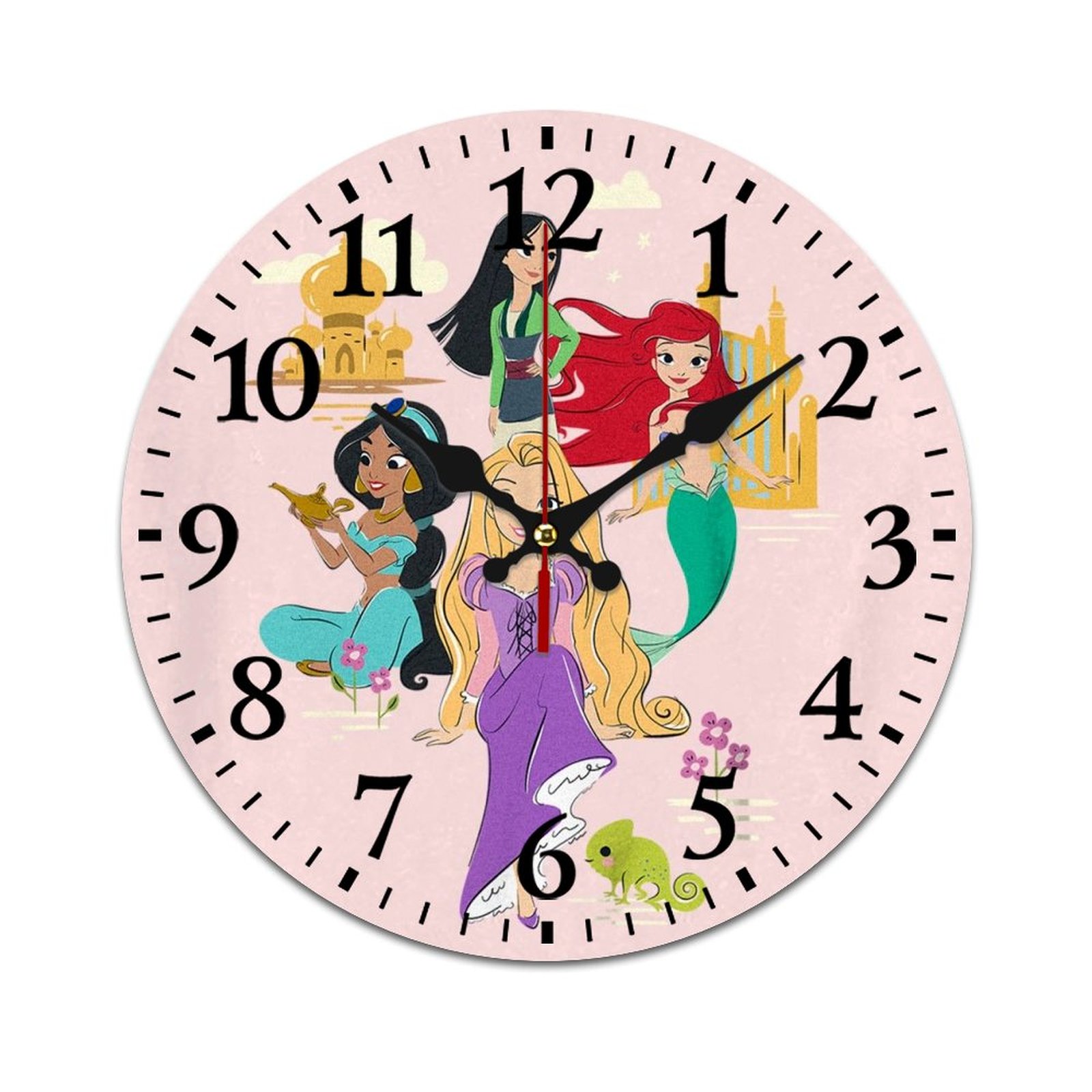 Disney Princess wall clocks battery operated decorative 25cm/9.84in ...