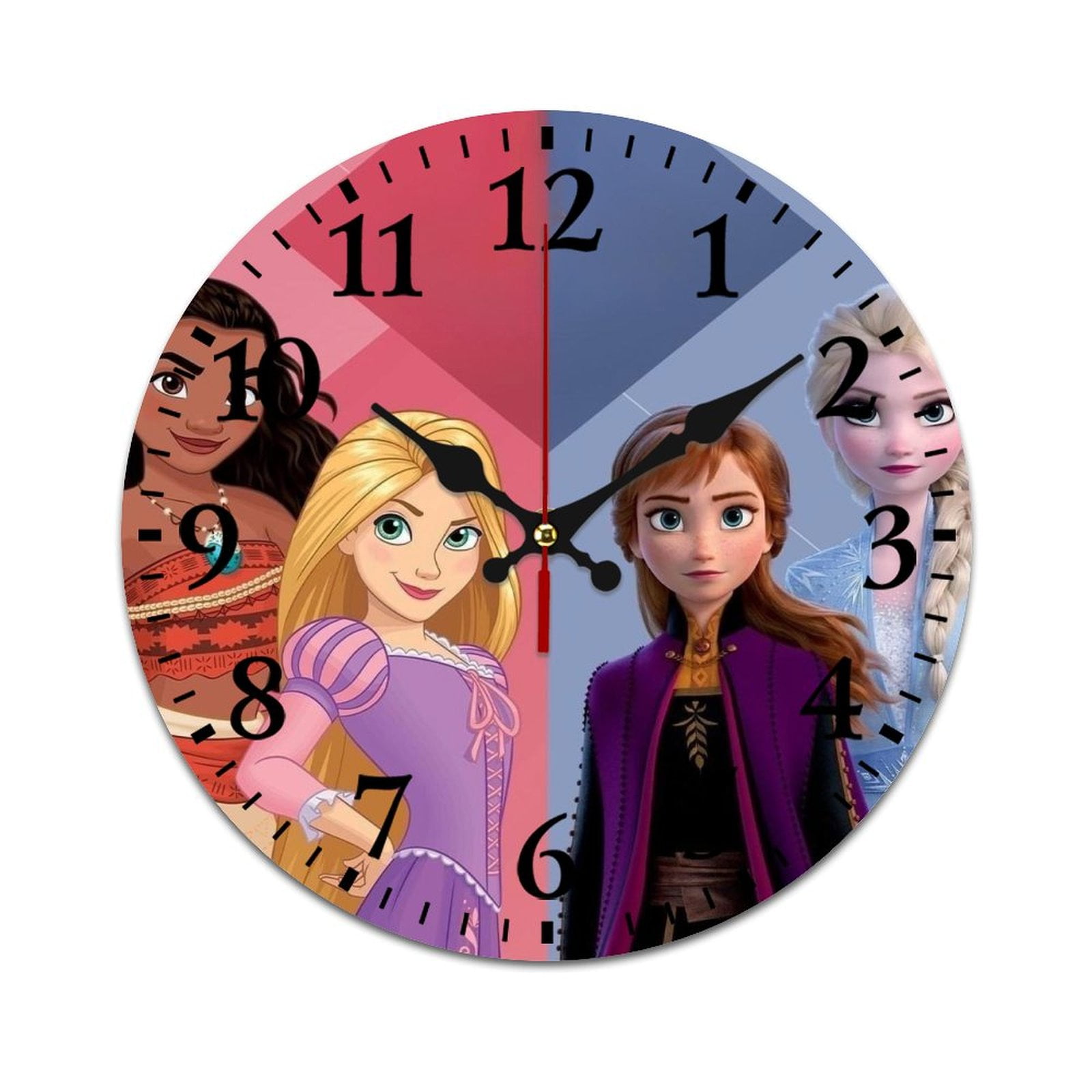 Disney Princess wall clocks battery operated decorative 25cm/9.84in ...