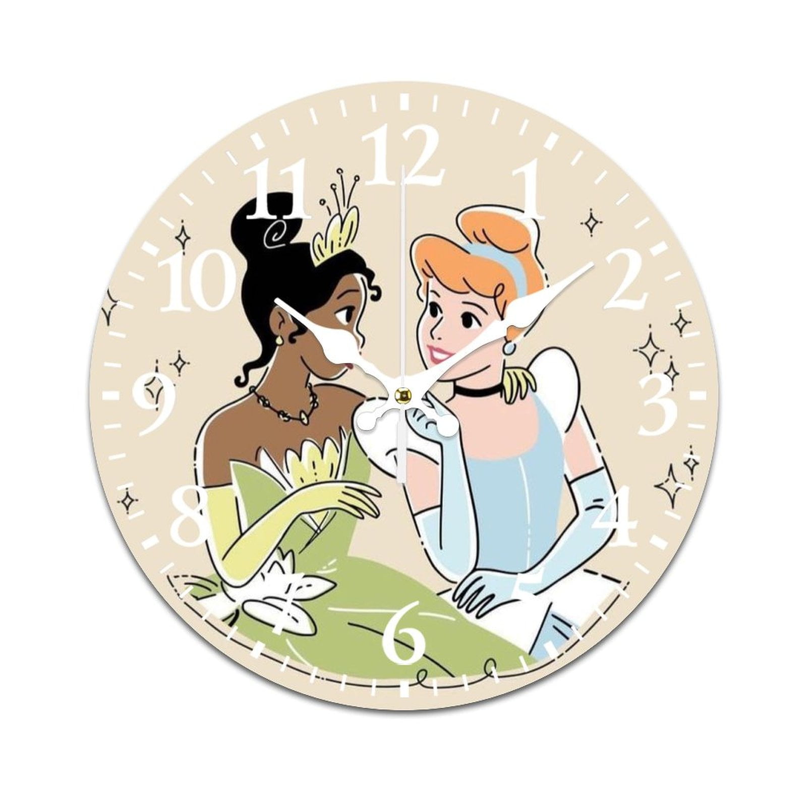 Disney Princess wall clocks battery operated decorative 25cm/9.84in ...