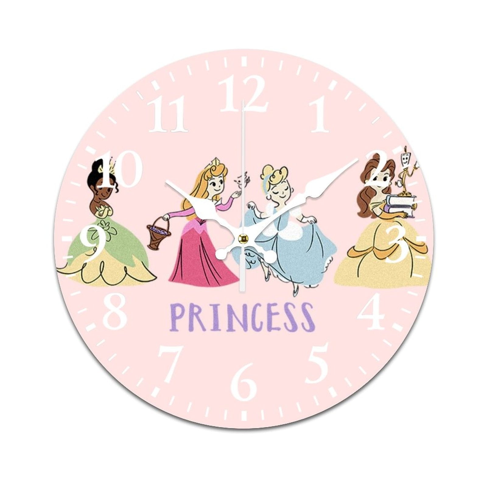 Disney Princess wall clocks battery operated decorative 25cm/9.84in ...