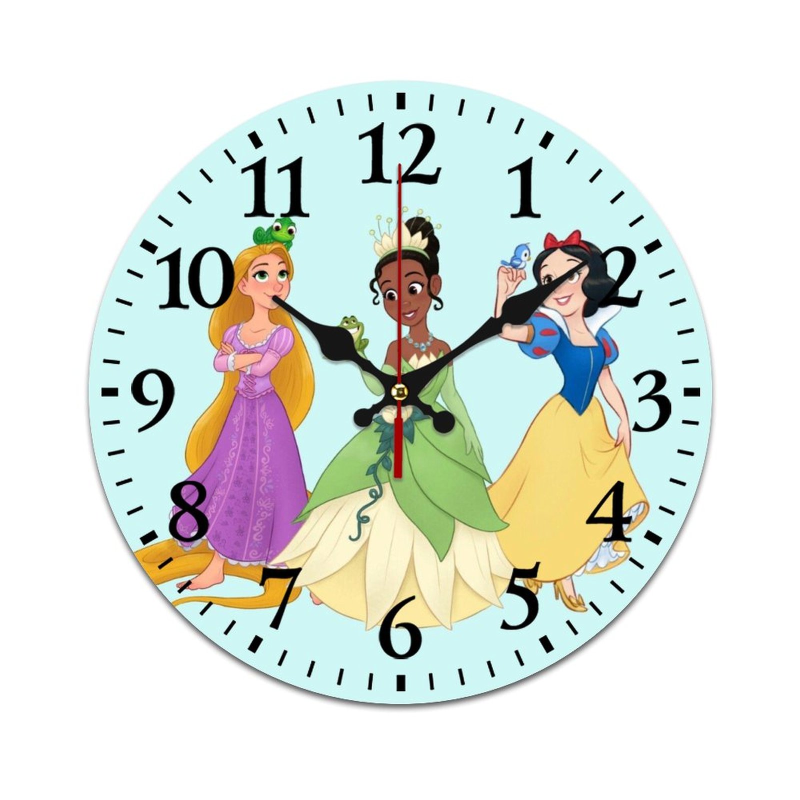 Disney Princess wall clocks battery operated decorative 25cm/9.84in ...