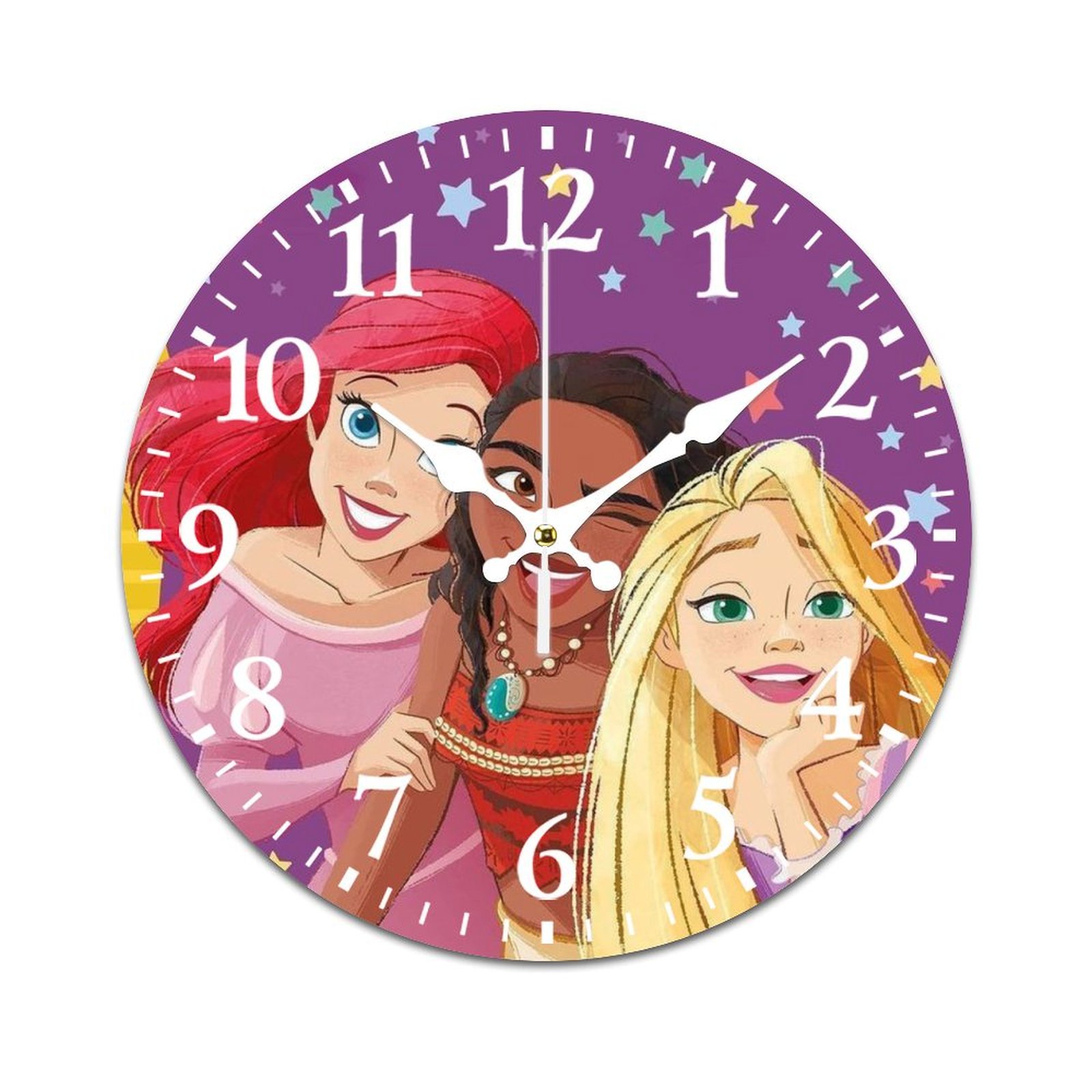 Disney Princess wall clocks battery operated decorative 25cm/9.84in ...