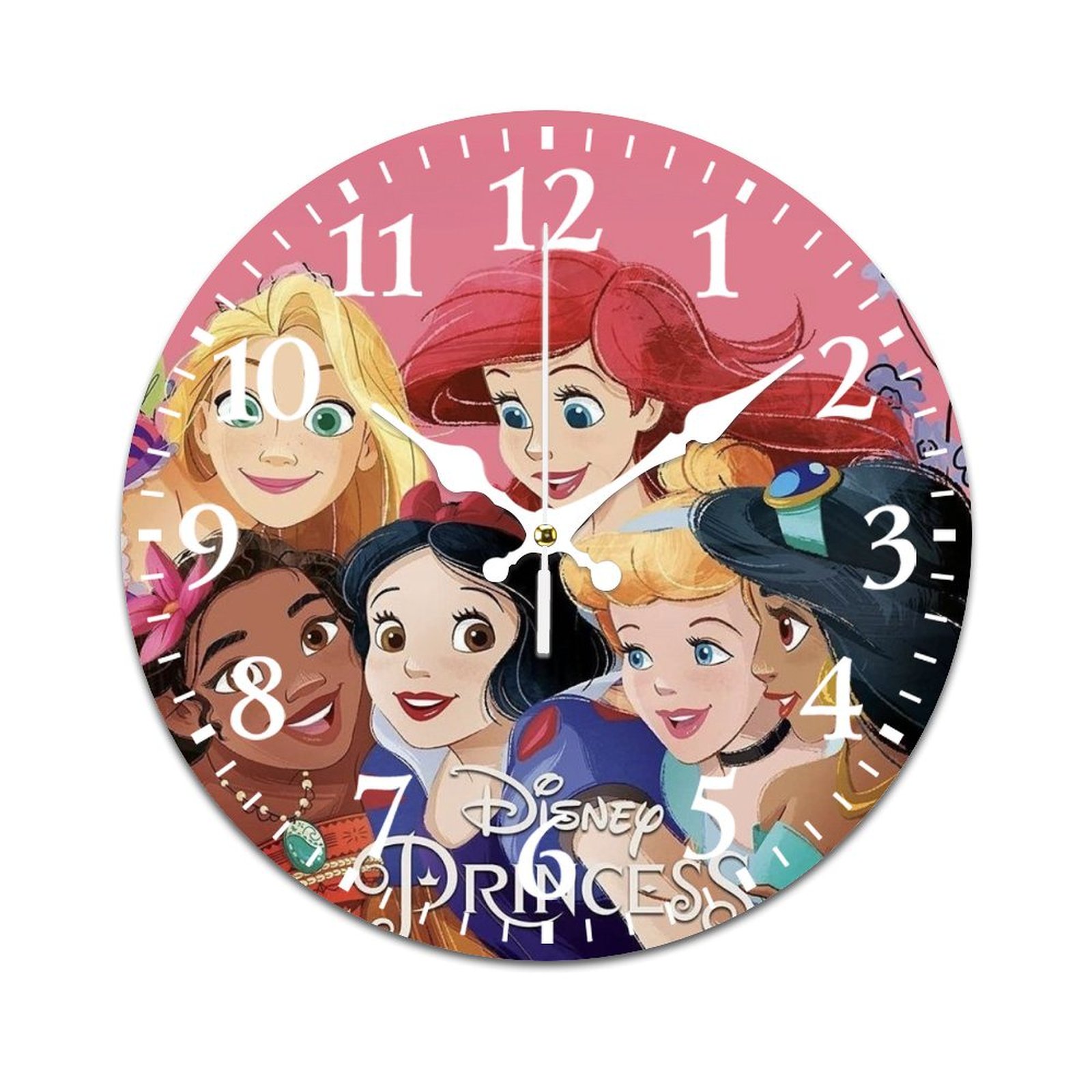Disney Princess wall clocks battery operated decorative 25cm/9.84in ...