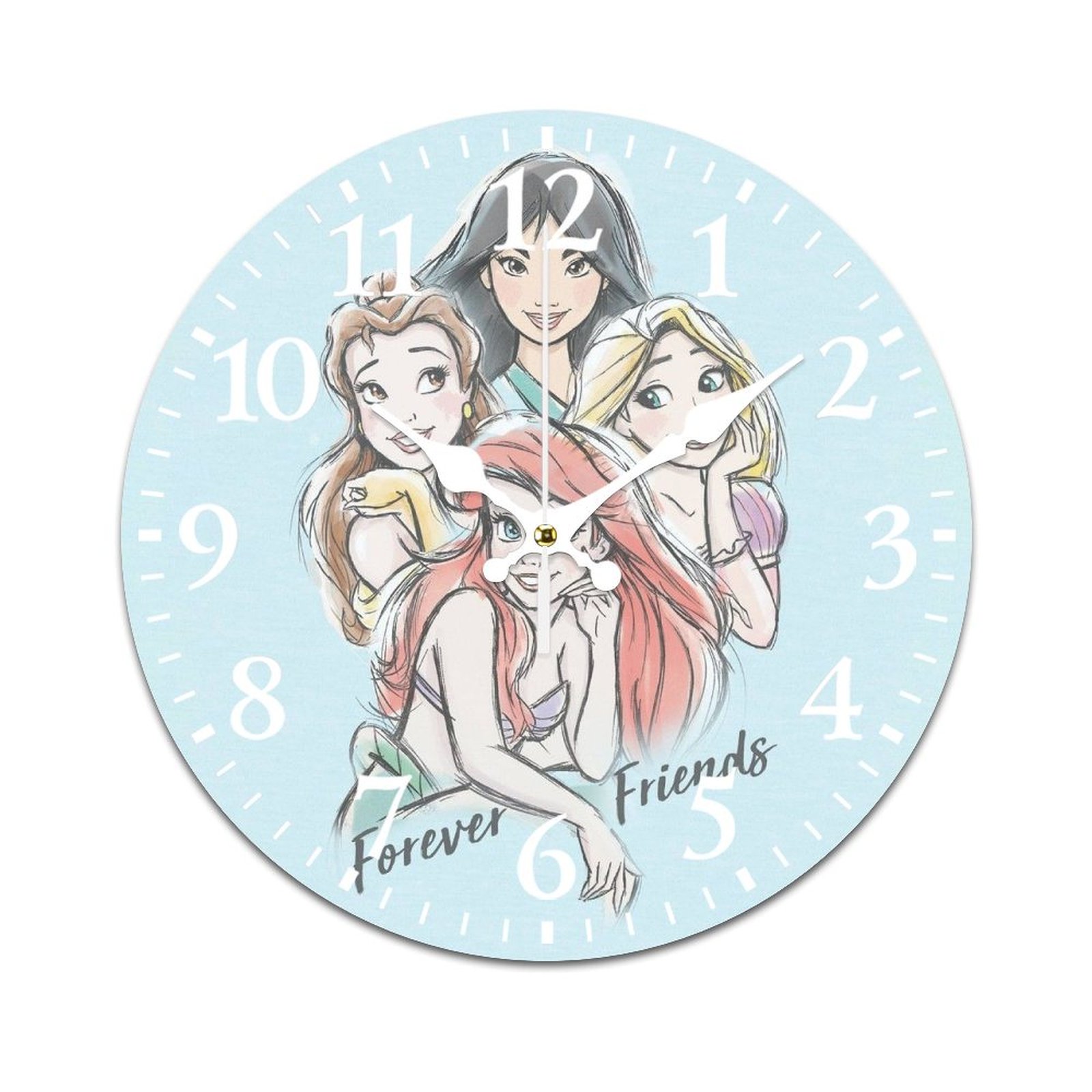 Disney Princess wall clocks battery operated decorative 30cm/11.8in ...