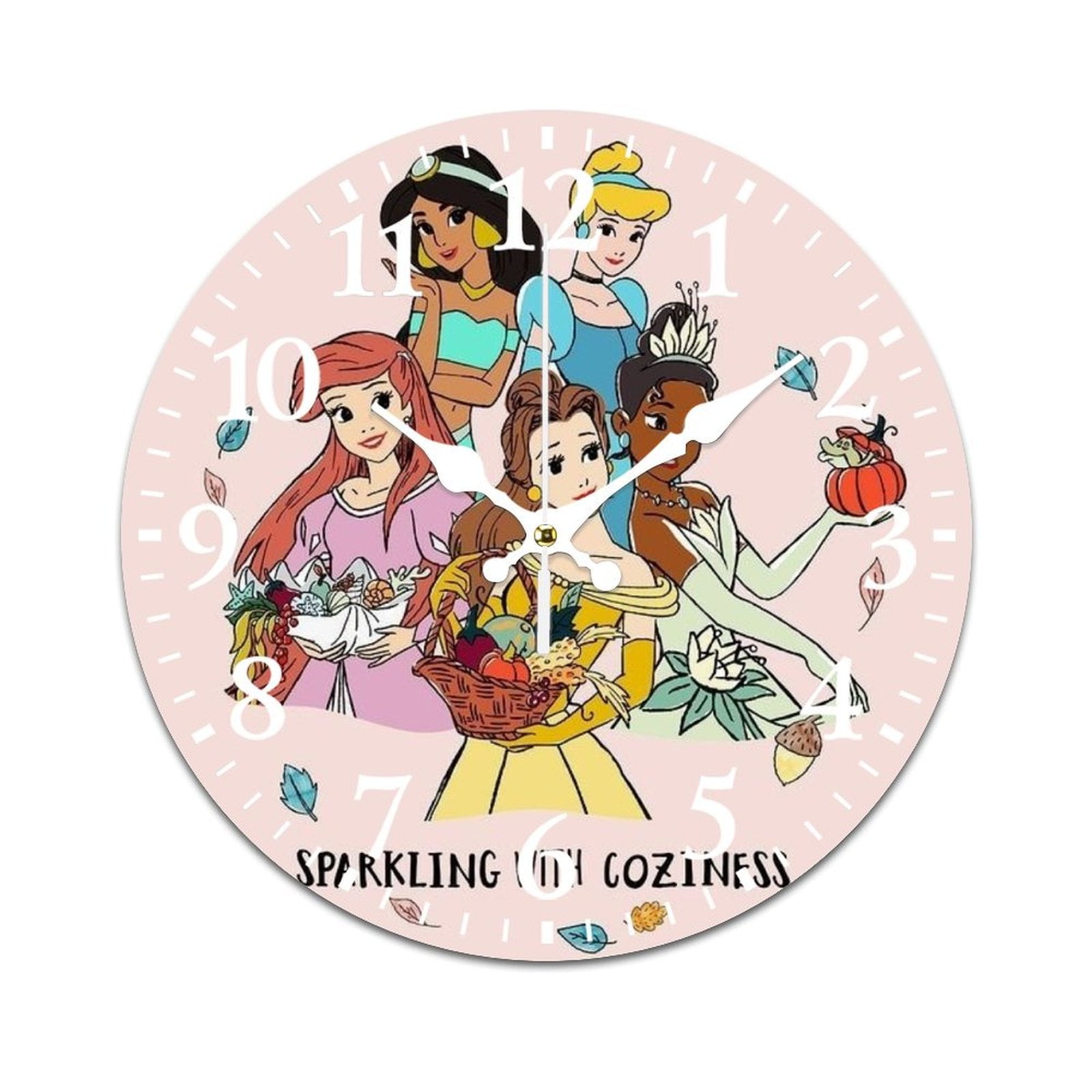 Disney Princess wall clocks battery operated decorative 30cm/11.8in ...