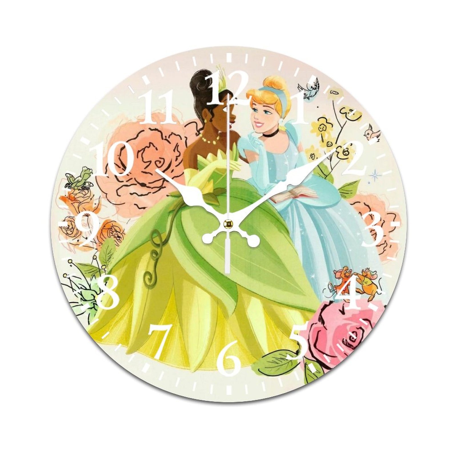 Disney Princess wall clocks battery operated decorative 30cm/11.8in ...