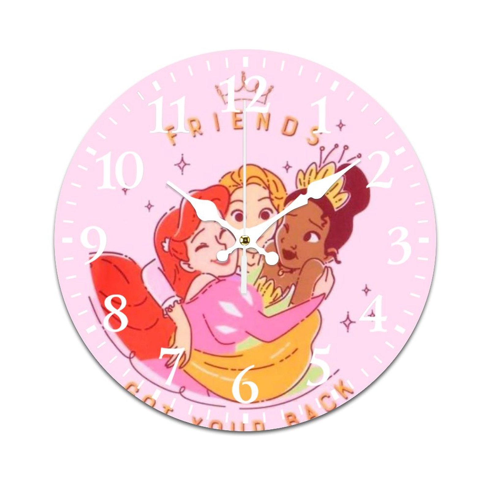 Disney Princess wall clocks battery operated decorative 30cm/11.8in ...