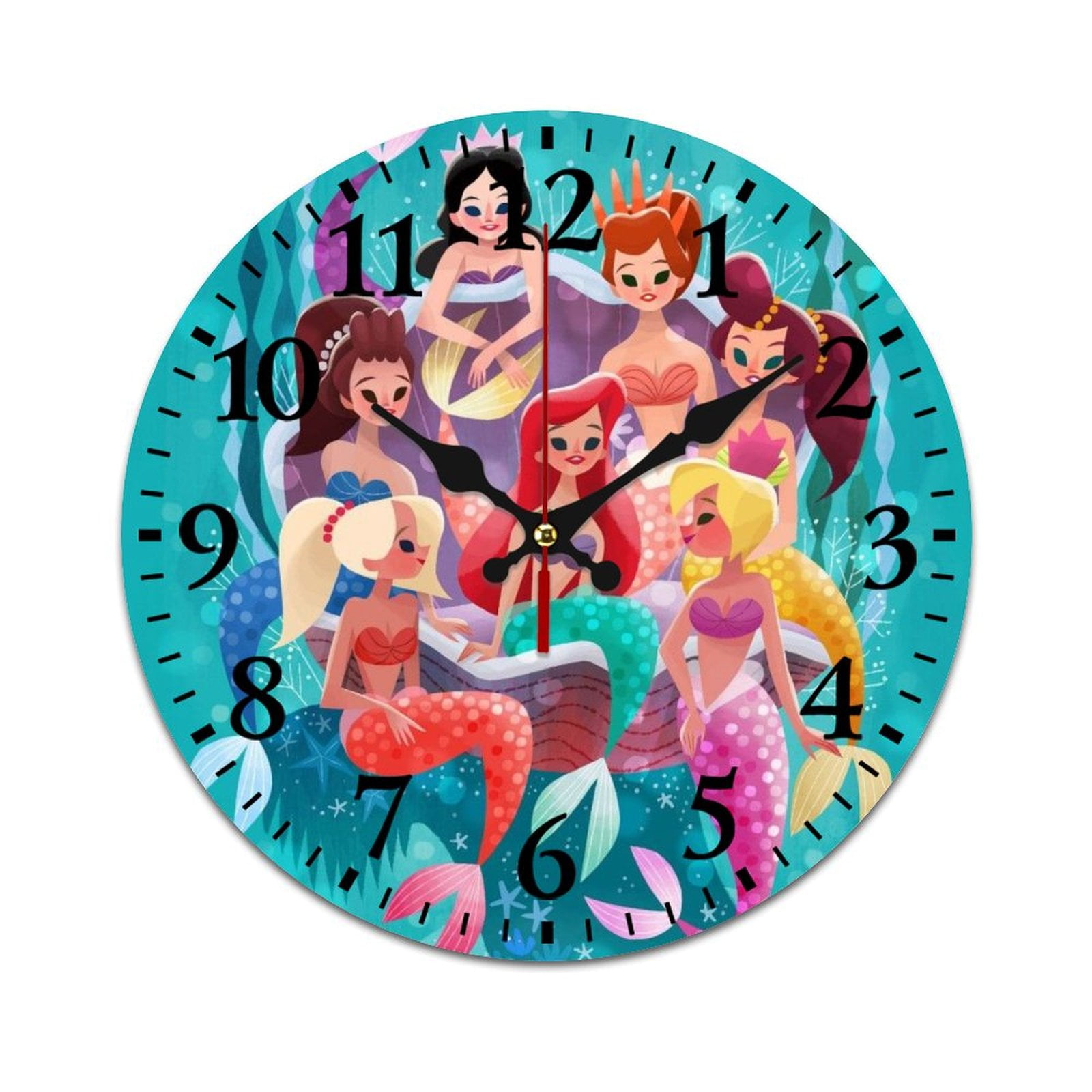 Disney Princess wall clocks battery operated decorative 30cm/11.8in - Walmart.com