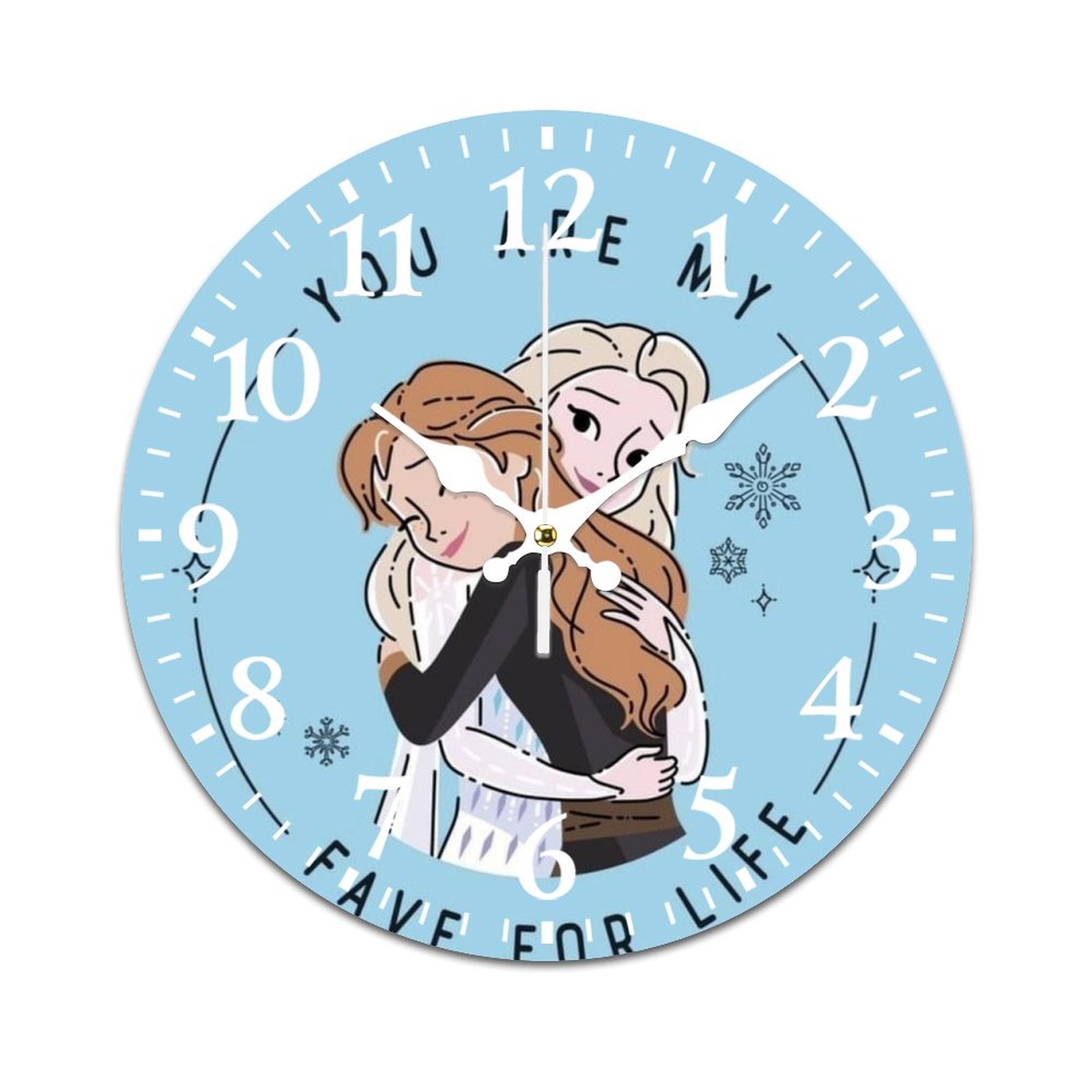 Disney Princess wall clocks battery operated decorative 30cm/11.8in ...