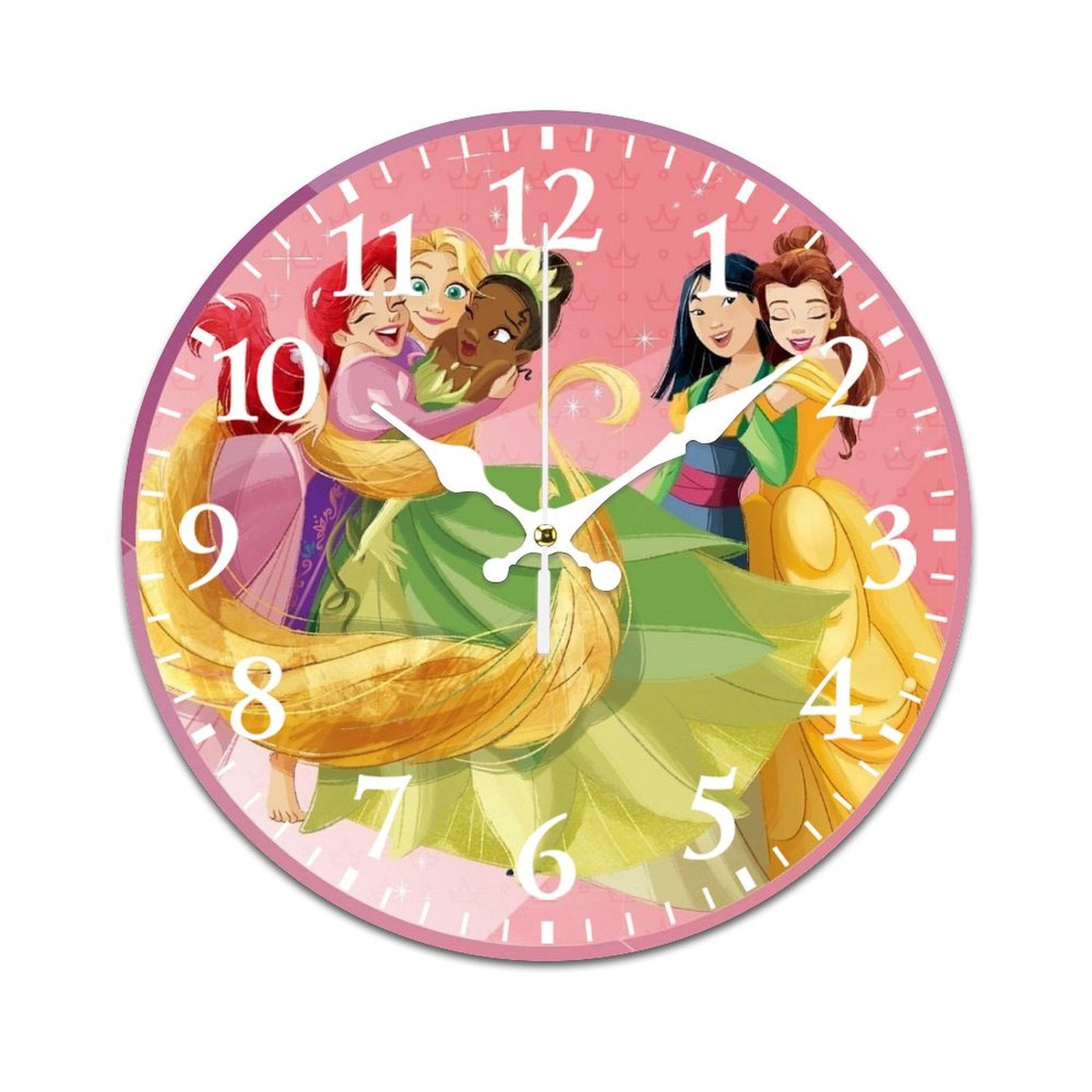 Disney Princess wall clocks battery operated decorative 30cm/11.8in ...