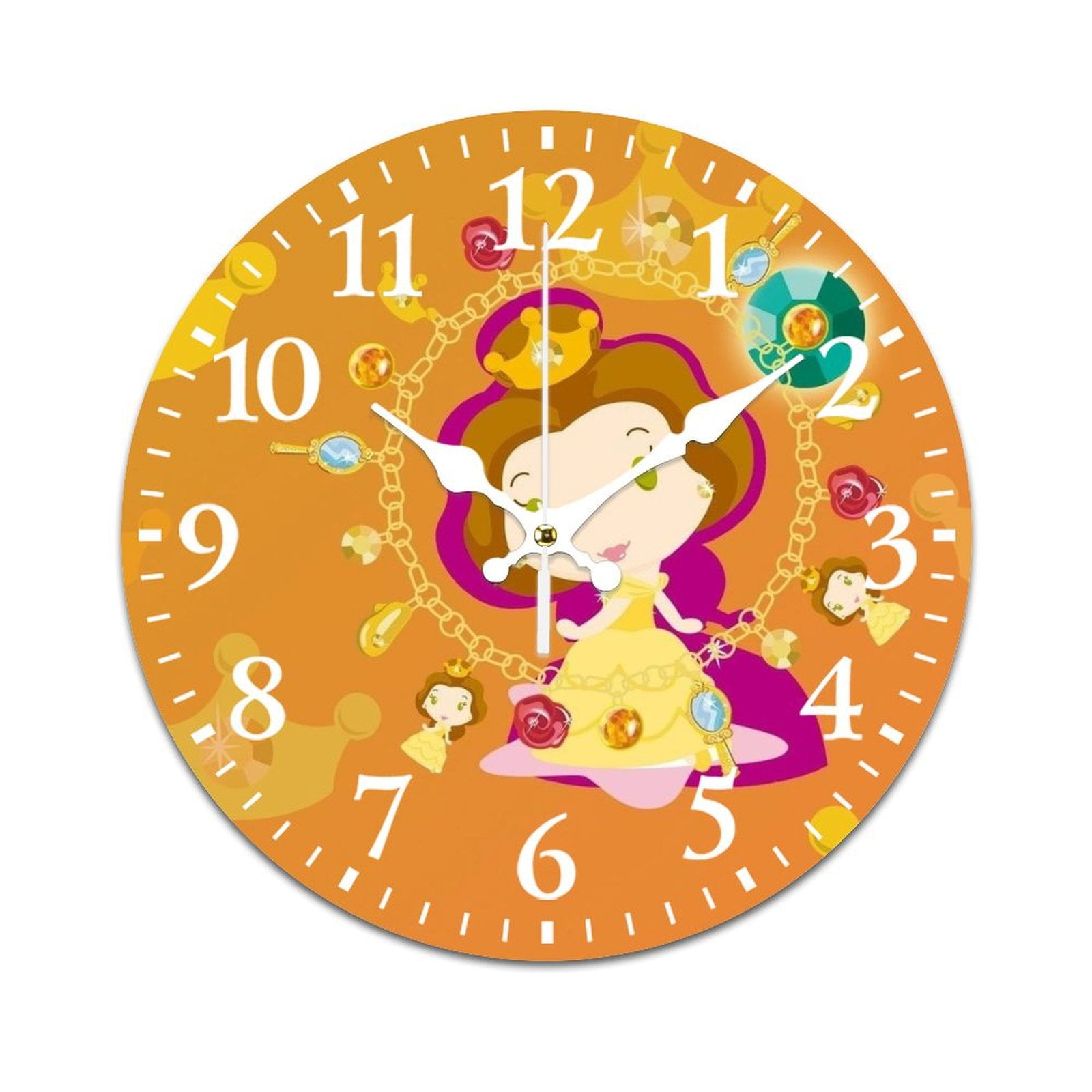 Disney Princess wall clocks battery operated decorative 30cm/11.8in ...