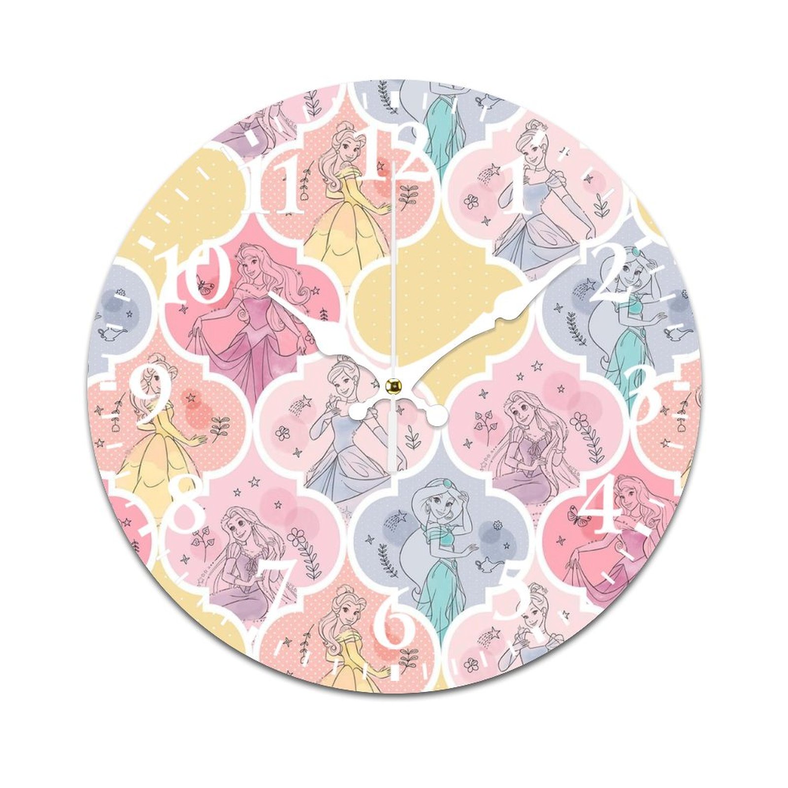 Disney Princess wall clocks battery operated decorative 30cm/11.8in ...