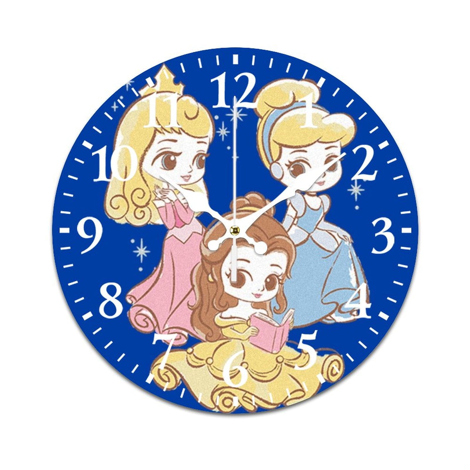 Disney Princess wall clocks battery operated decorative 30cm/11.8in ...