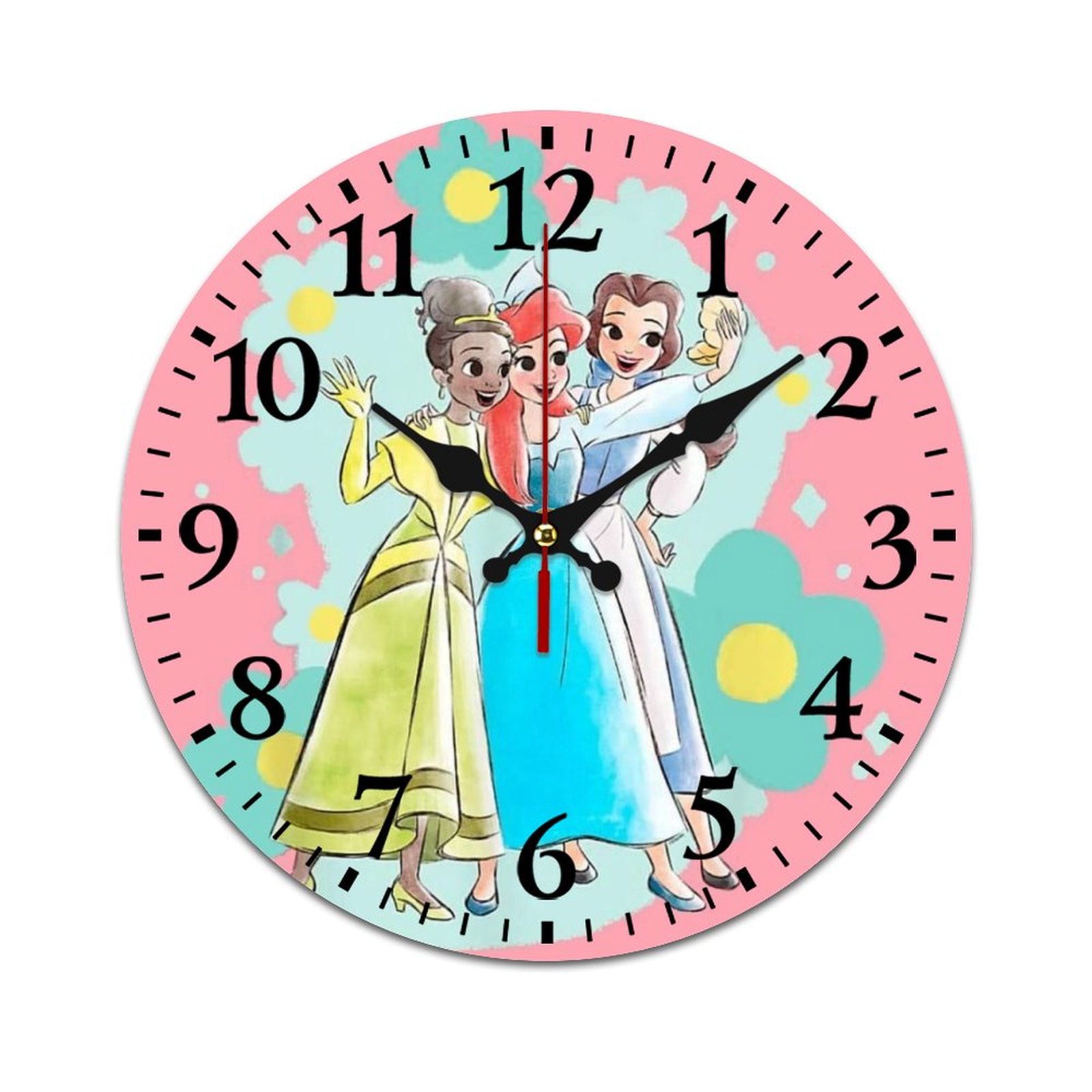 Disney Princess wall clocks battery operated decorative 30cm/11.8in ...