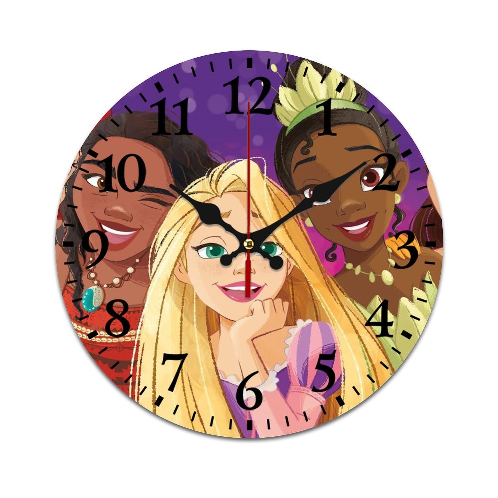 Disney Princess wall clocks battery operated decorative 30cm/11.8in ...