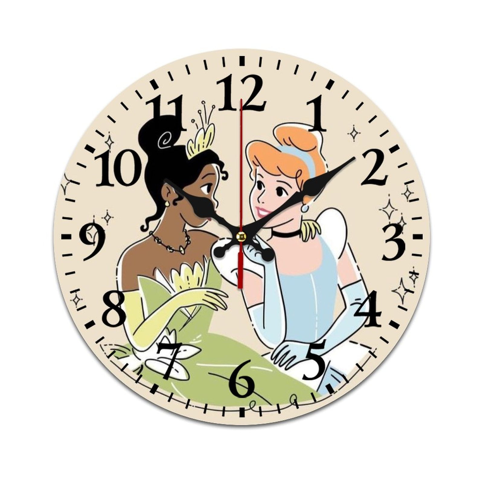 Disney Princess wall clocks battery operated decorative 30cm/11.8in ...
