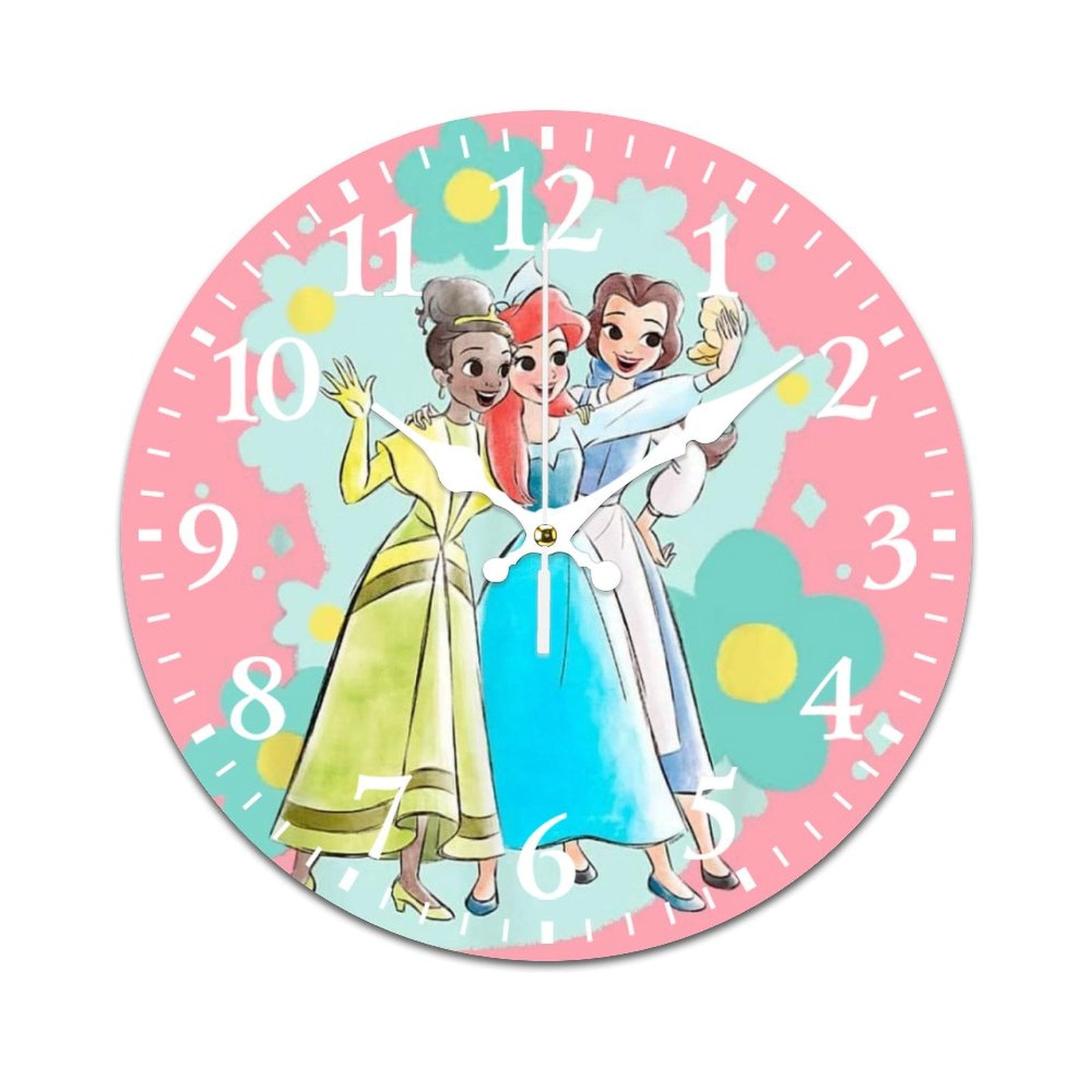 Disney Princess wall clocks battery operated decorative 30cm/11.8in ...