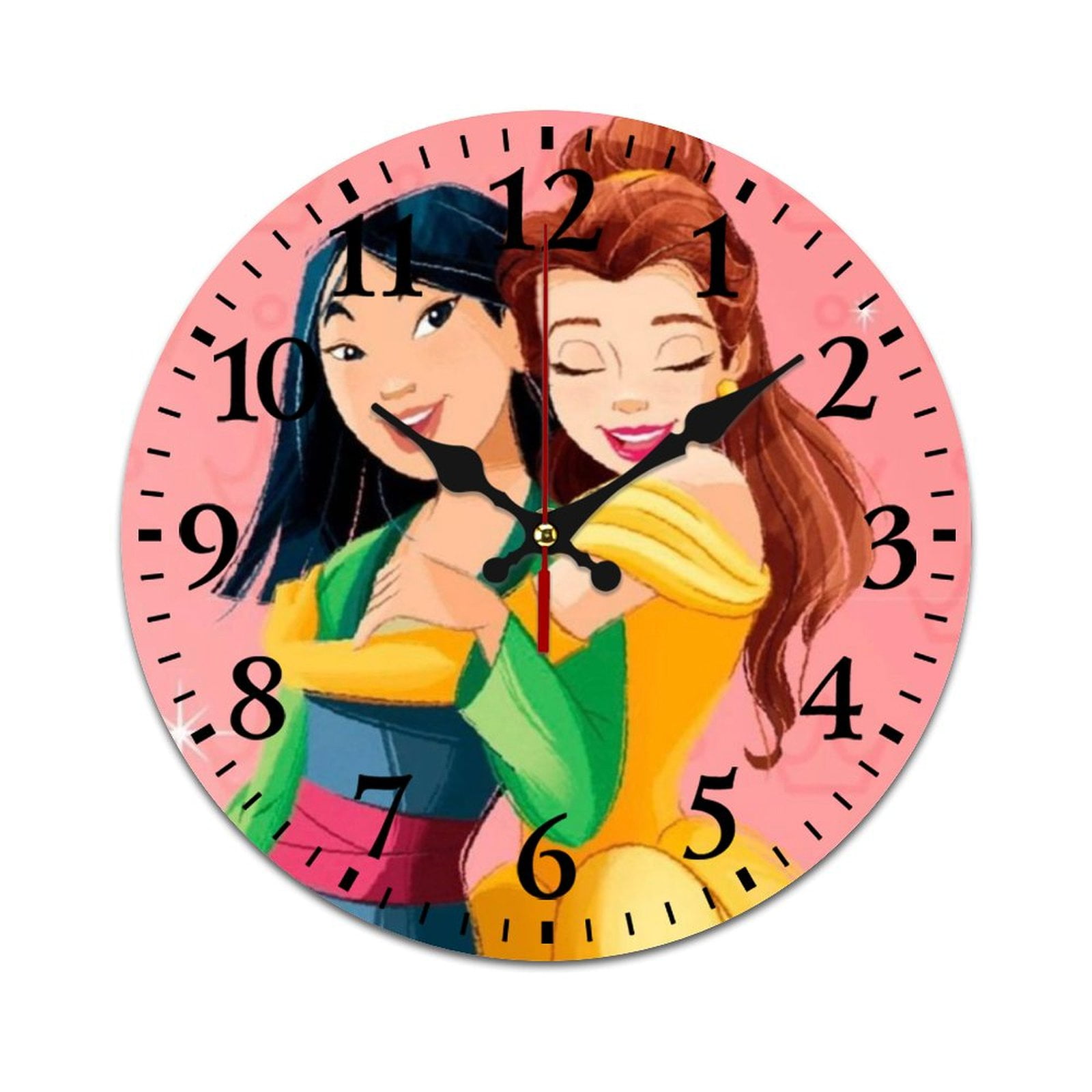Disney Princess wall clocks battery operated decorative 30cm/11.8in ...