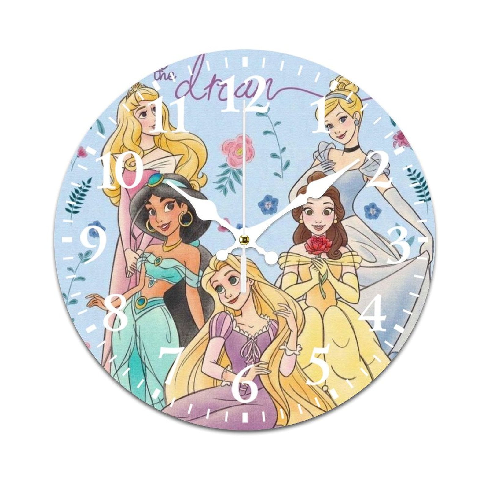 Disney Princess wall clocks battery operated decorative 30cm/11.8in ...