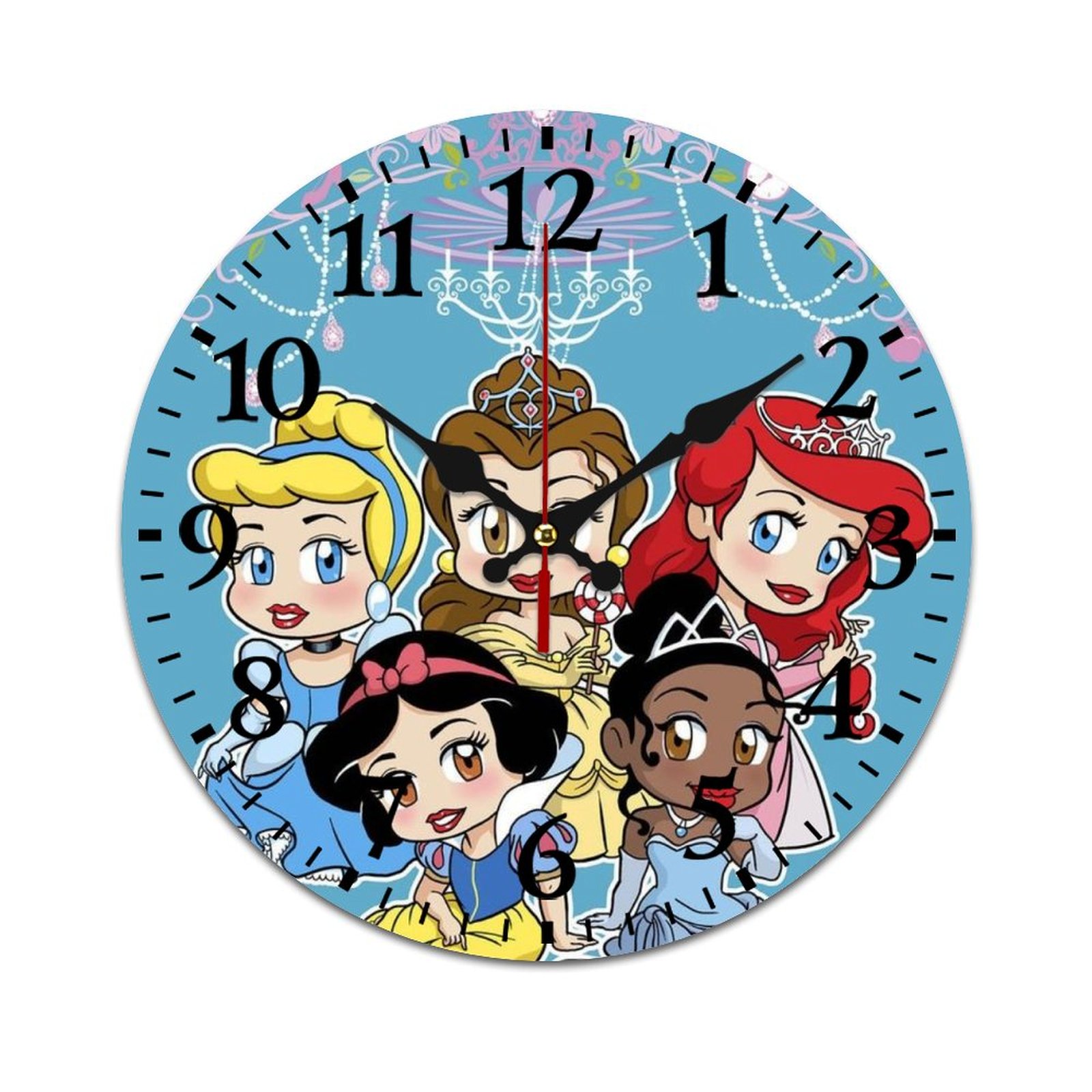 Disney Princess wall clocks battery operated decorative 30cm/11.8in ...