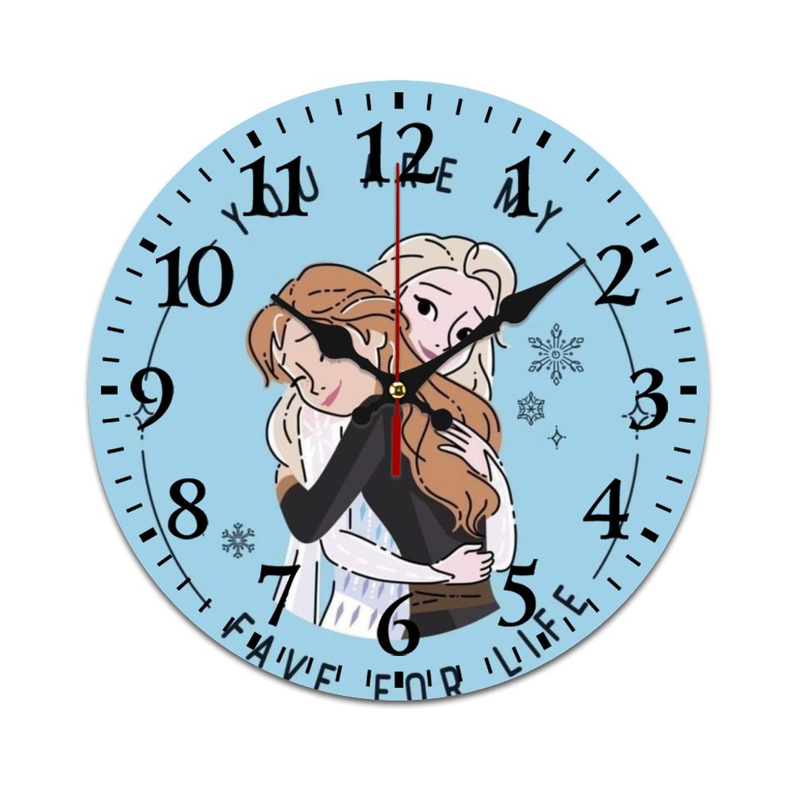 Disney Princess wall clocks battery operated decorative 34cm/13.39in ...